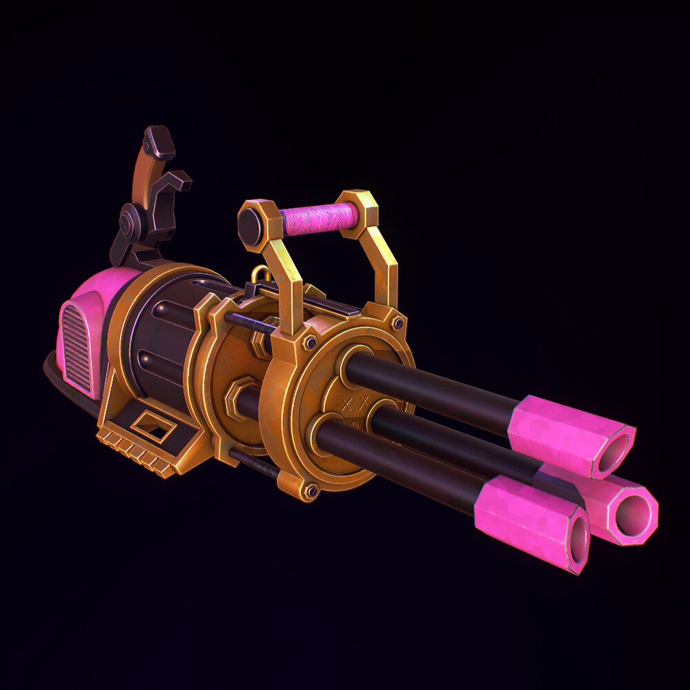 ArtStation - Arcane Jinx "POW-POW" minigun
