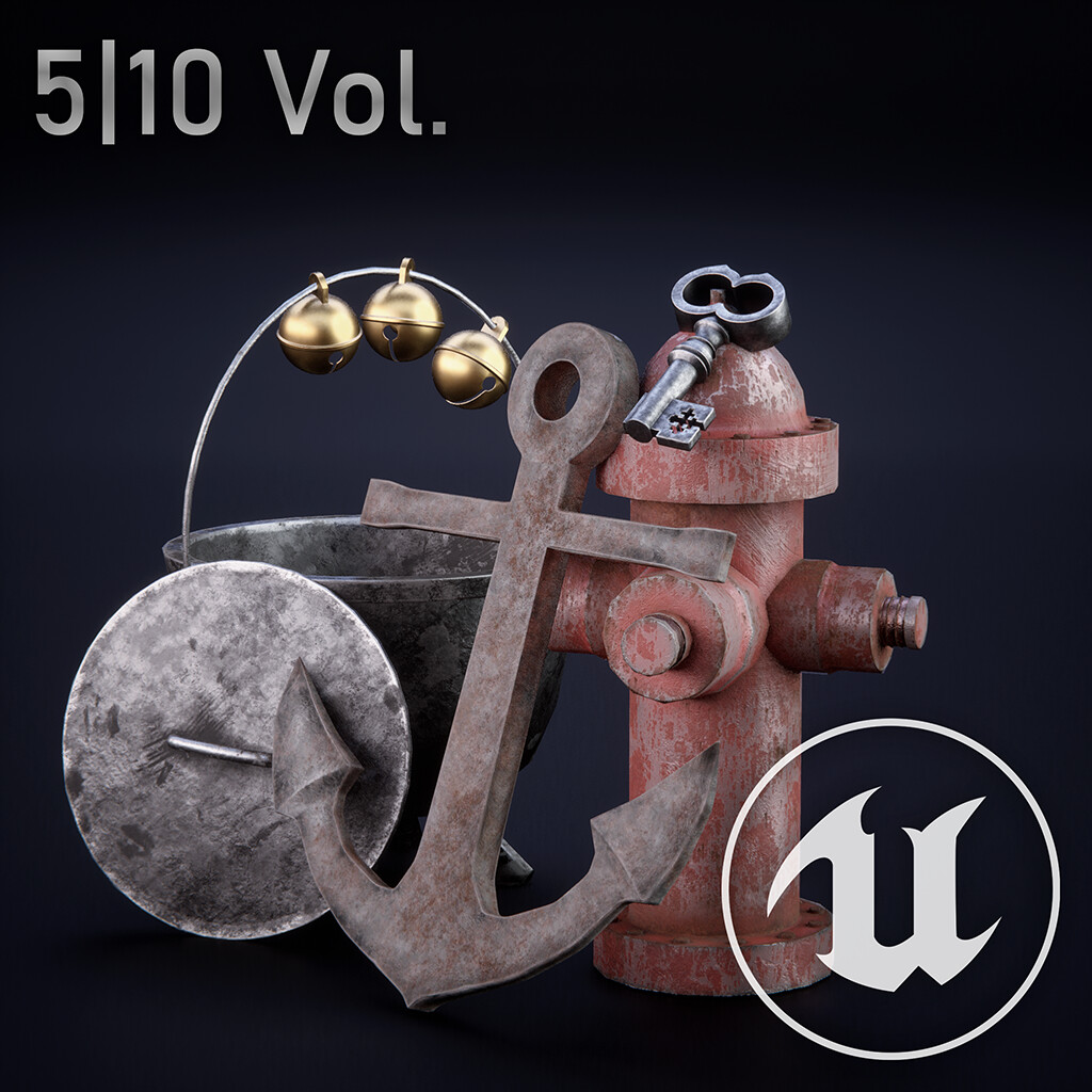 ArtStation - 5 | 10 Vol. "Metalic"