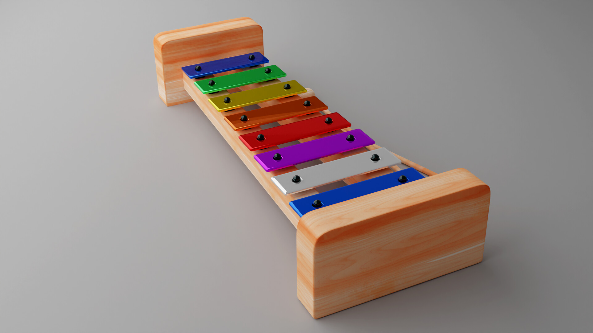 Hen Perets - Xylophone 3D Model