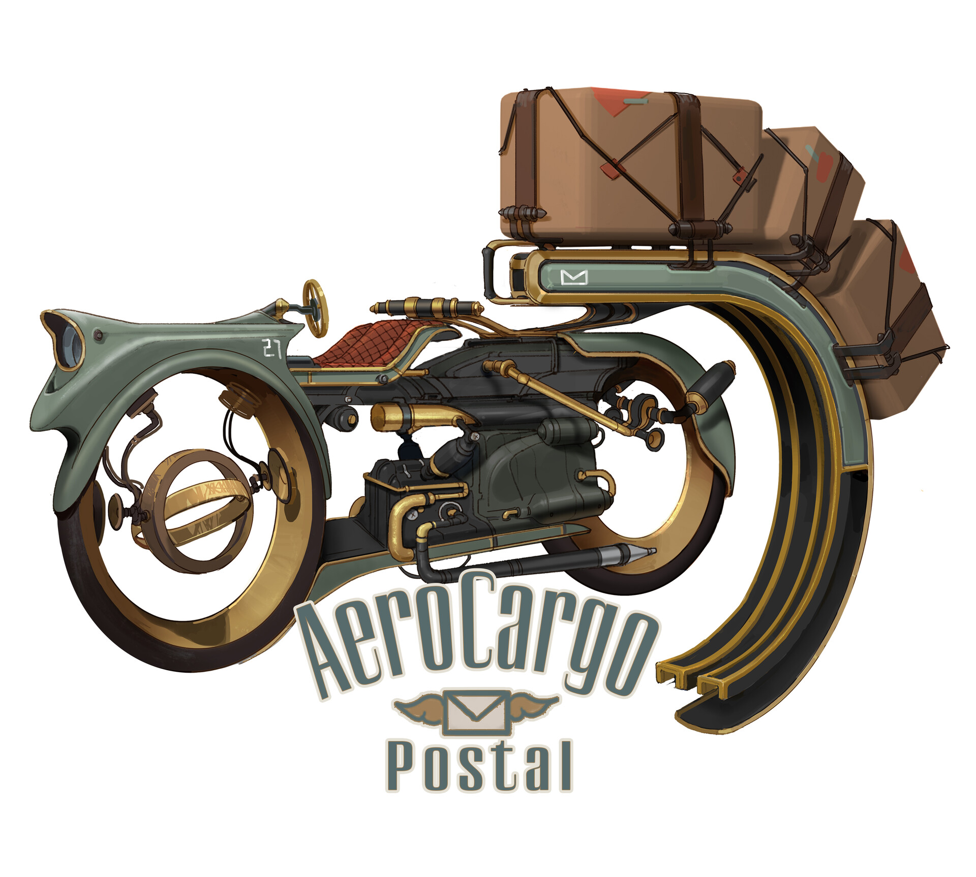 ArtStation - AeroCargo Postal