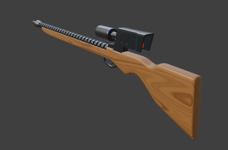 ArtStation - Marksman's Las-Rifle