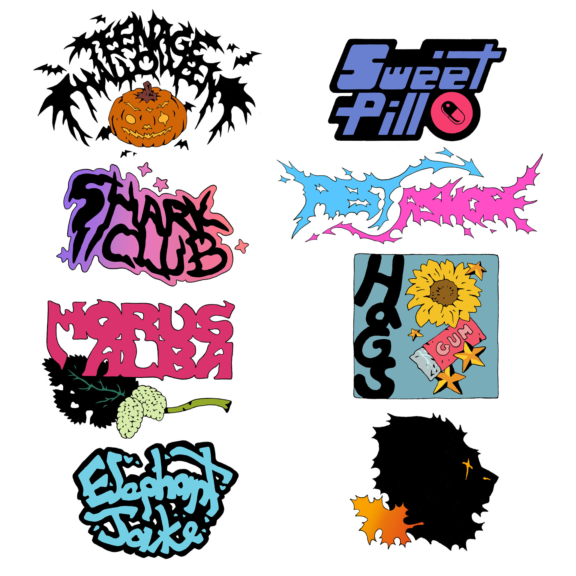 ArtStation - Band Logos