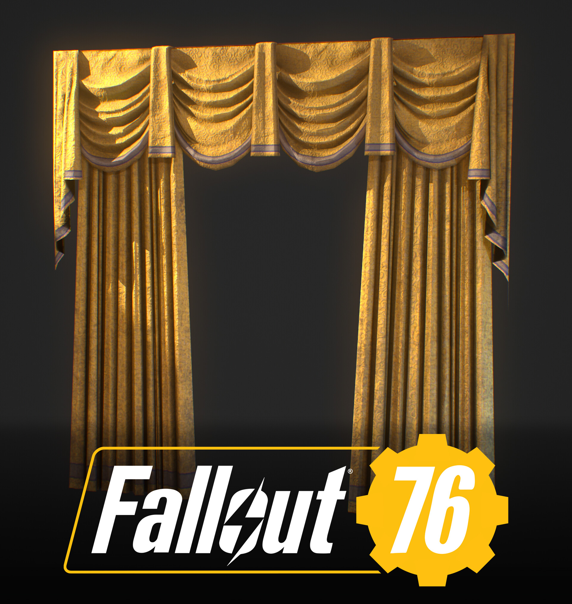 ArtStation - Fallout 76: Presidential Curtain