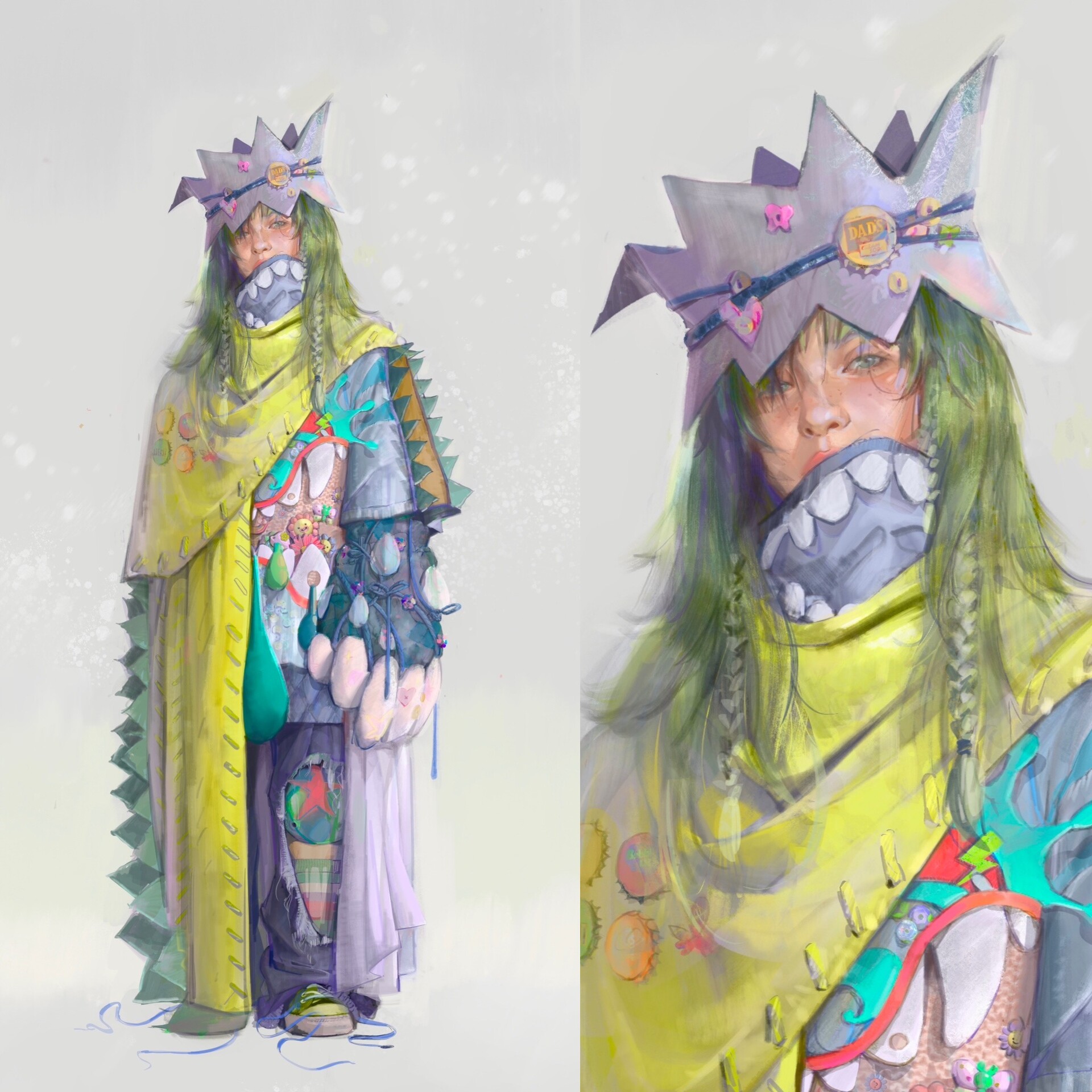 ArtStation - Paz - Character Design / Stray Kids Concept