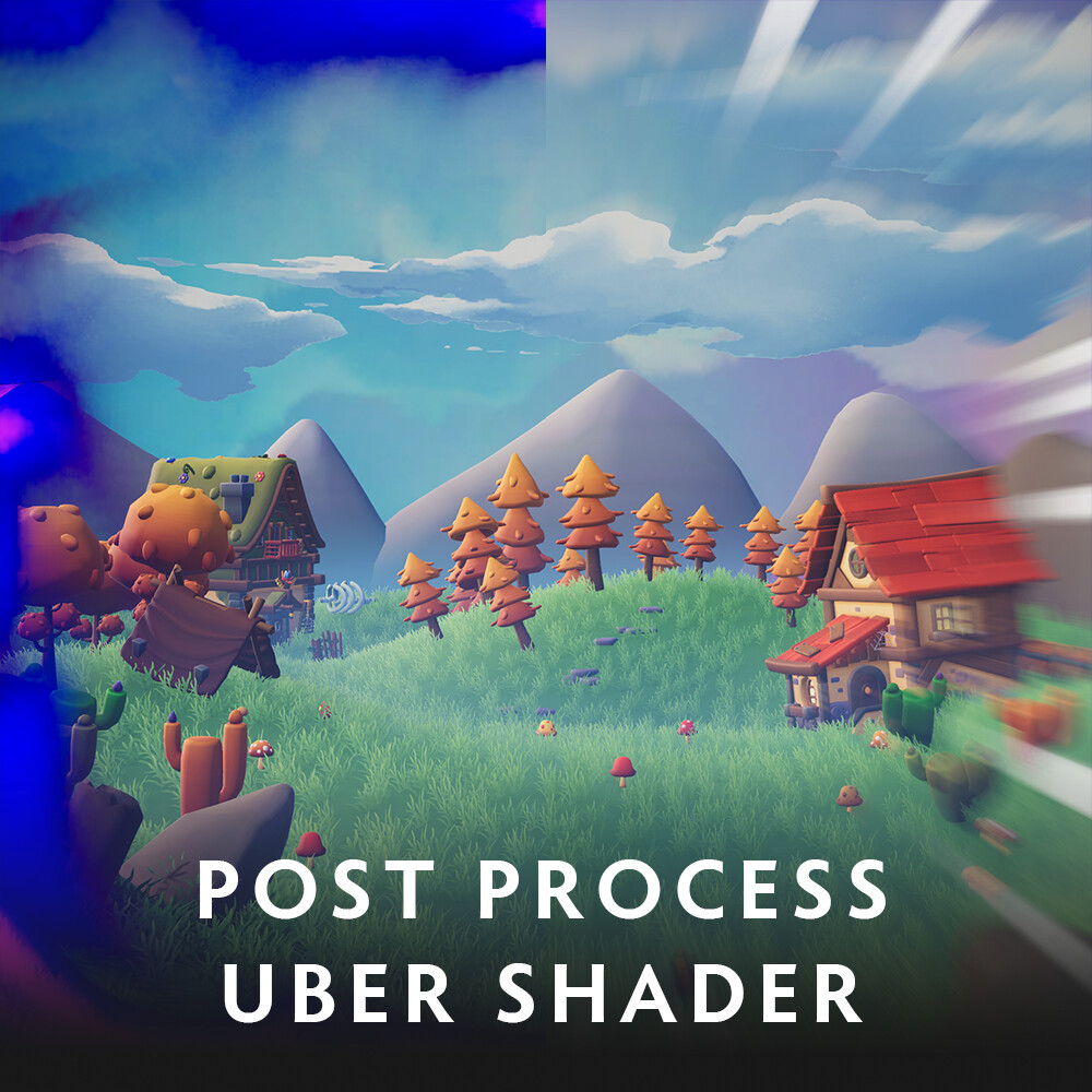 ArtStation - Screenspace Post Processing Uber Shader