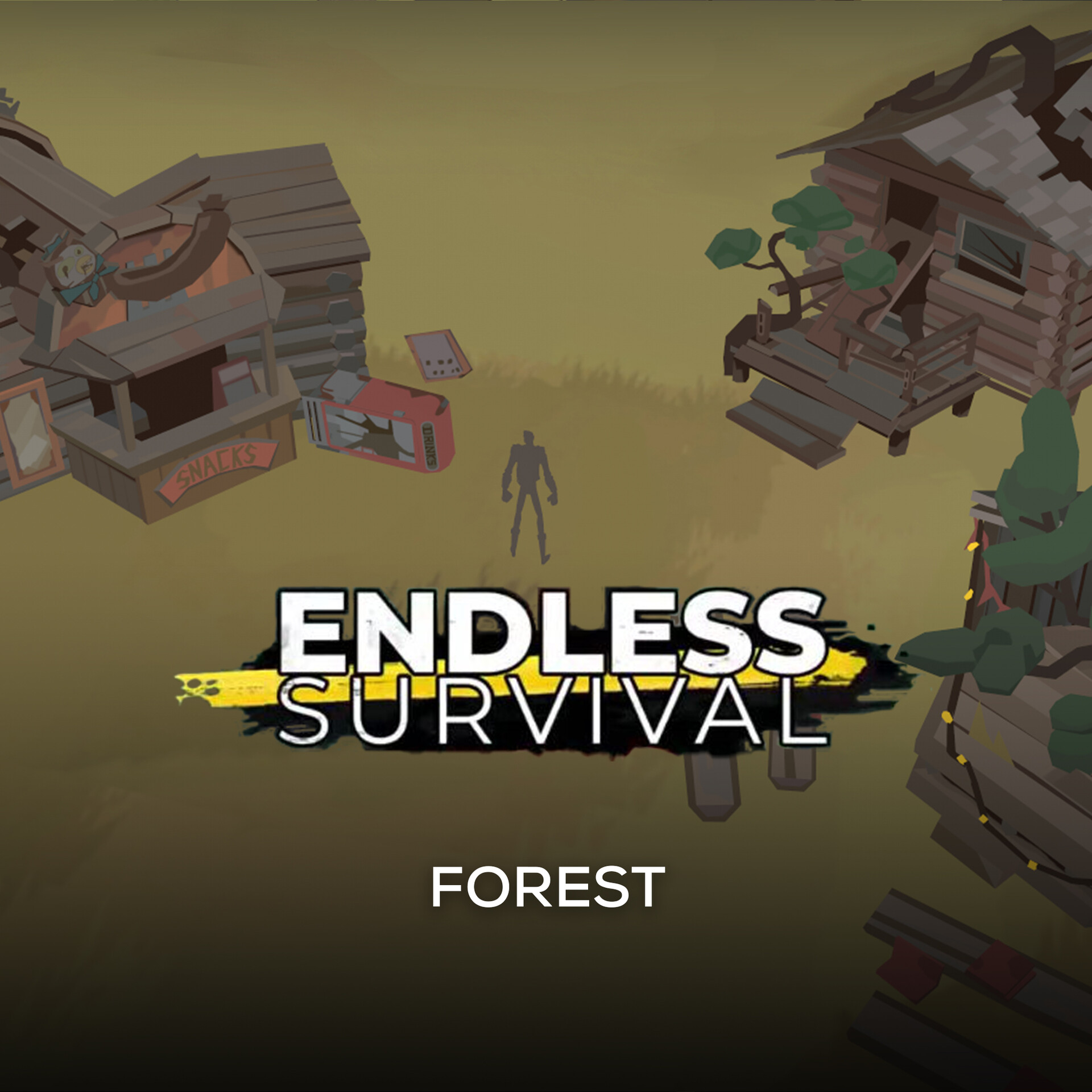 ArtStation - Endless Survival – Forest | 3D Game Art