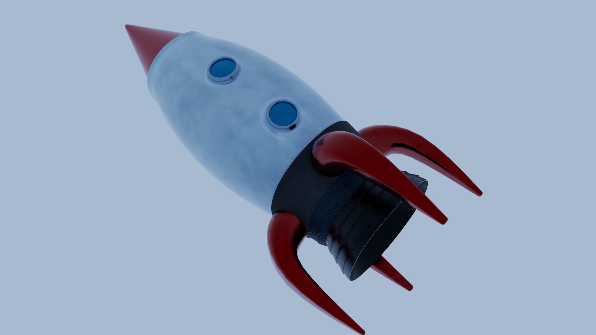 ArtStation - Stylized Rocket Asset