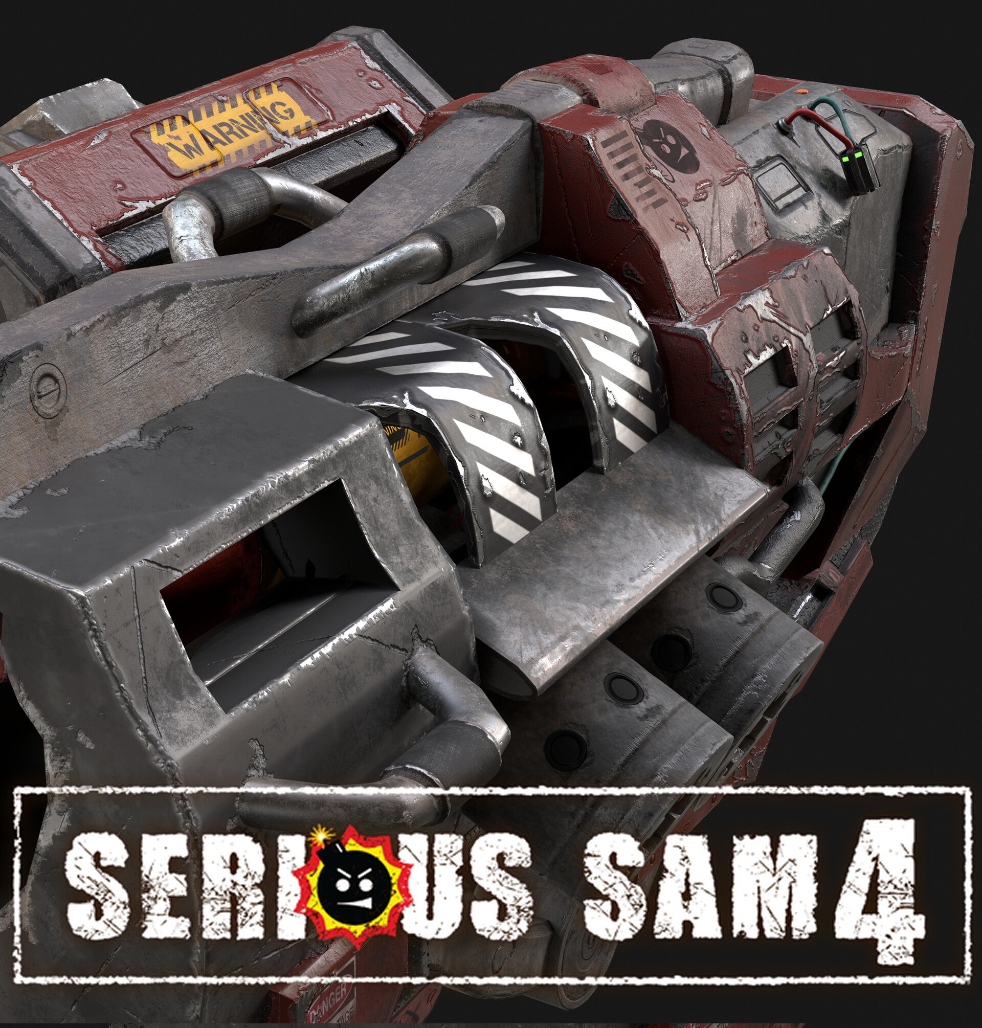 ArtStation - FAN ART Serious Sam 4 Rocket Launcher XPML30