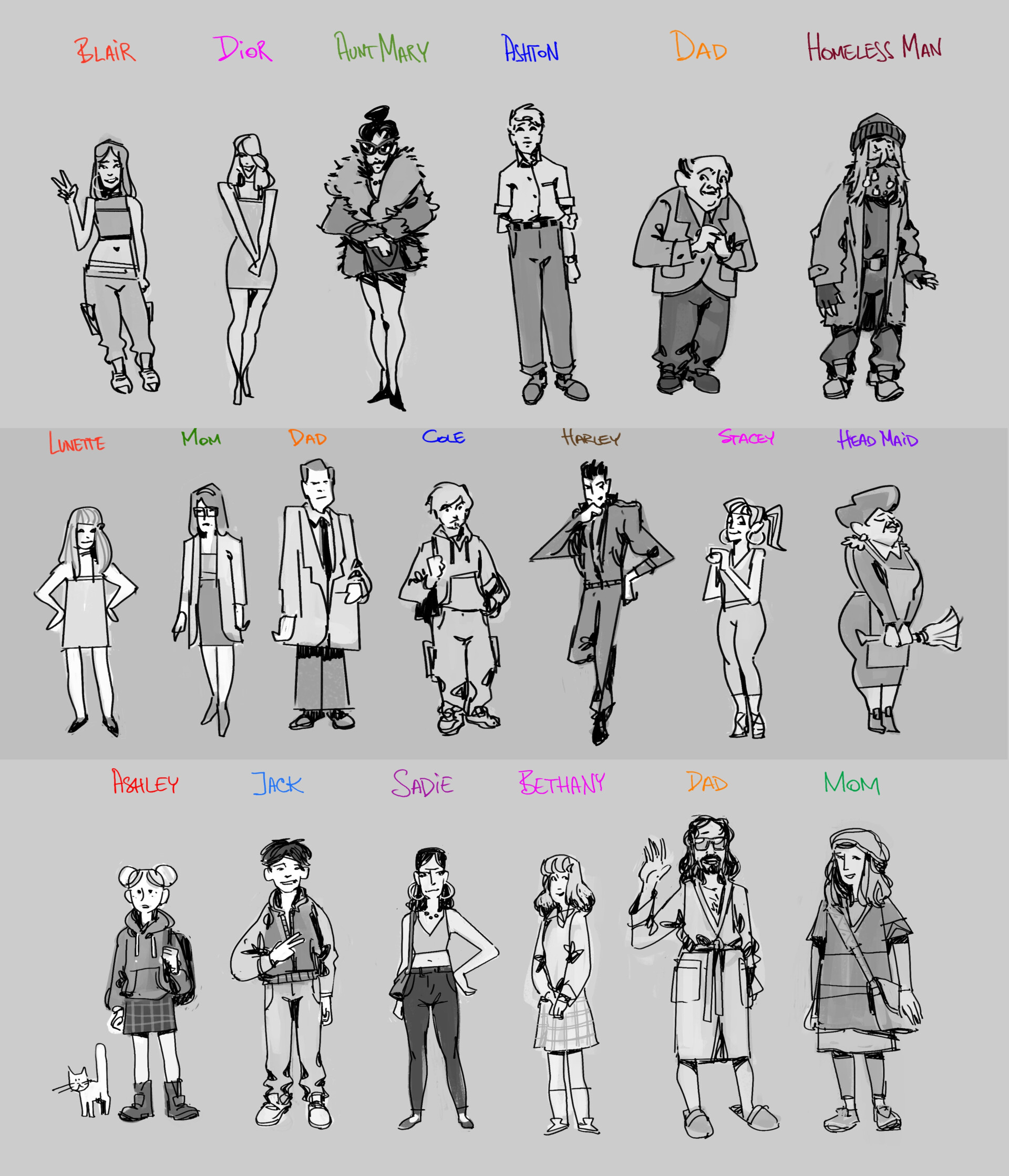 Boris Yoffe - Tiny Model Sheets:)