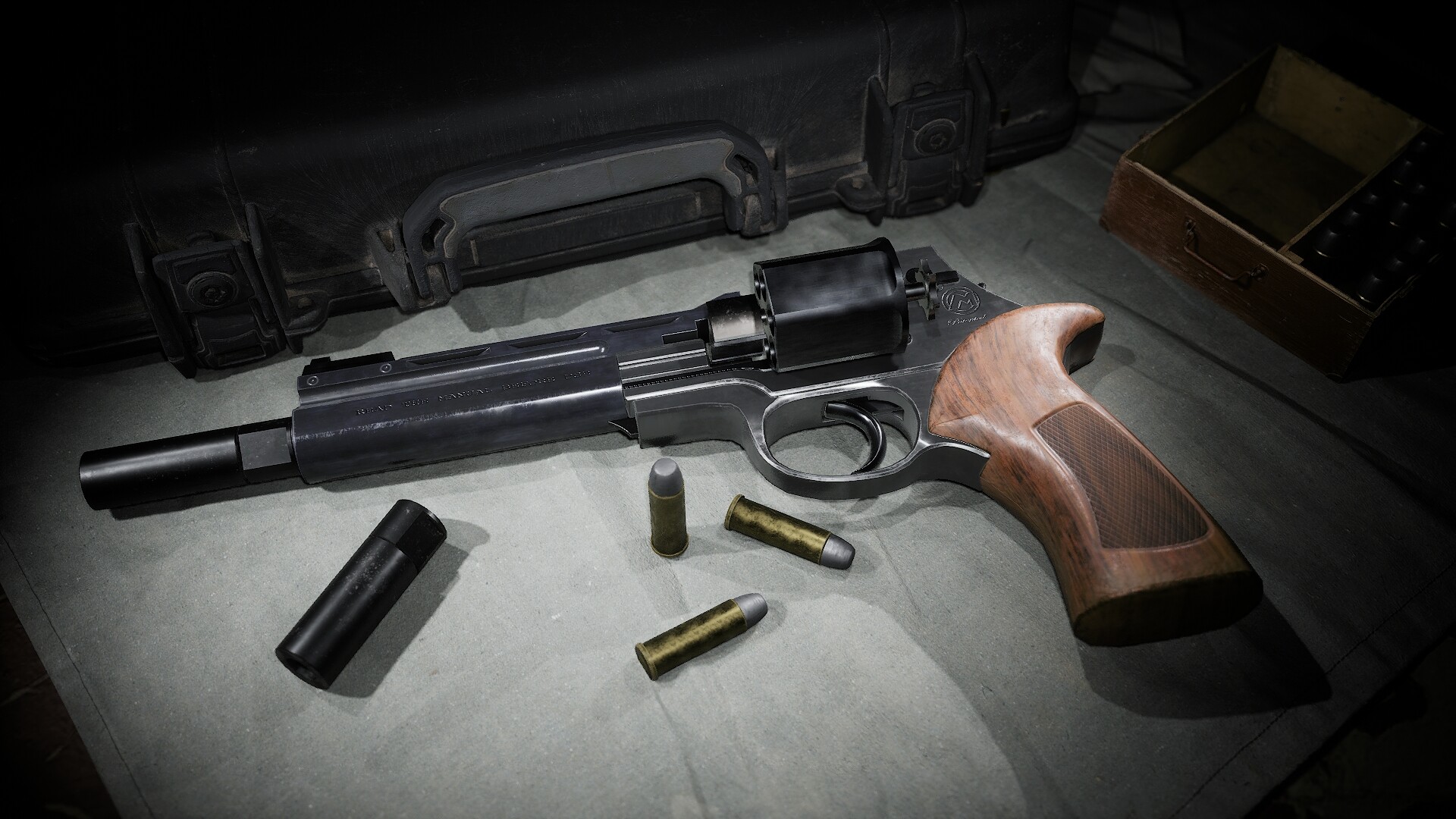 ArtStation - Mateba Model 6 Unica 454 Casull