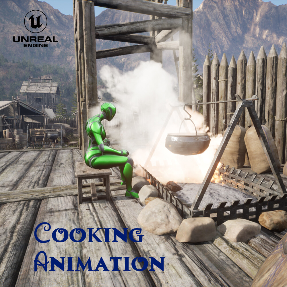 ArtStation - Medieval Cook