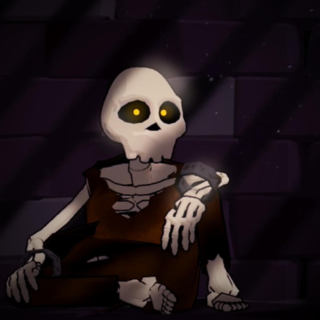 ArtStation - Dungeon Skeleton | 3D Character Creation