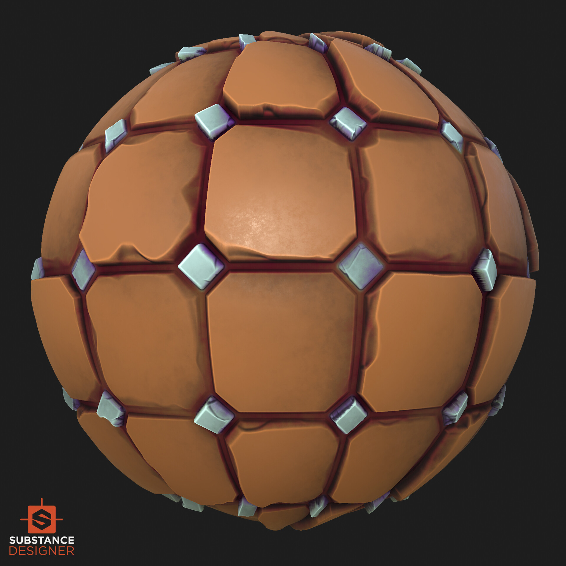 ArtStation - Stylized Block Floor