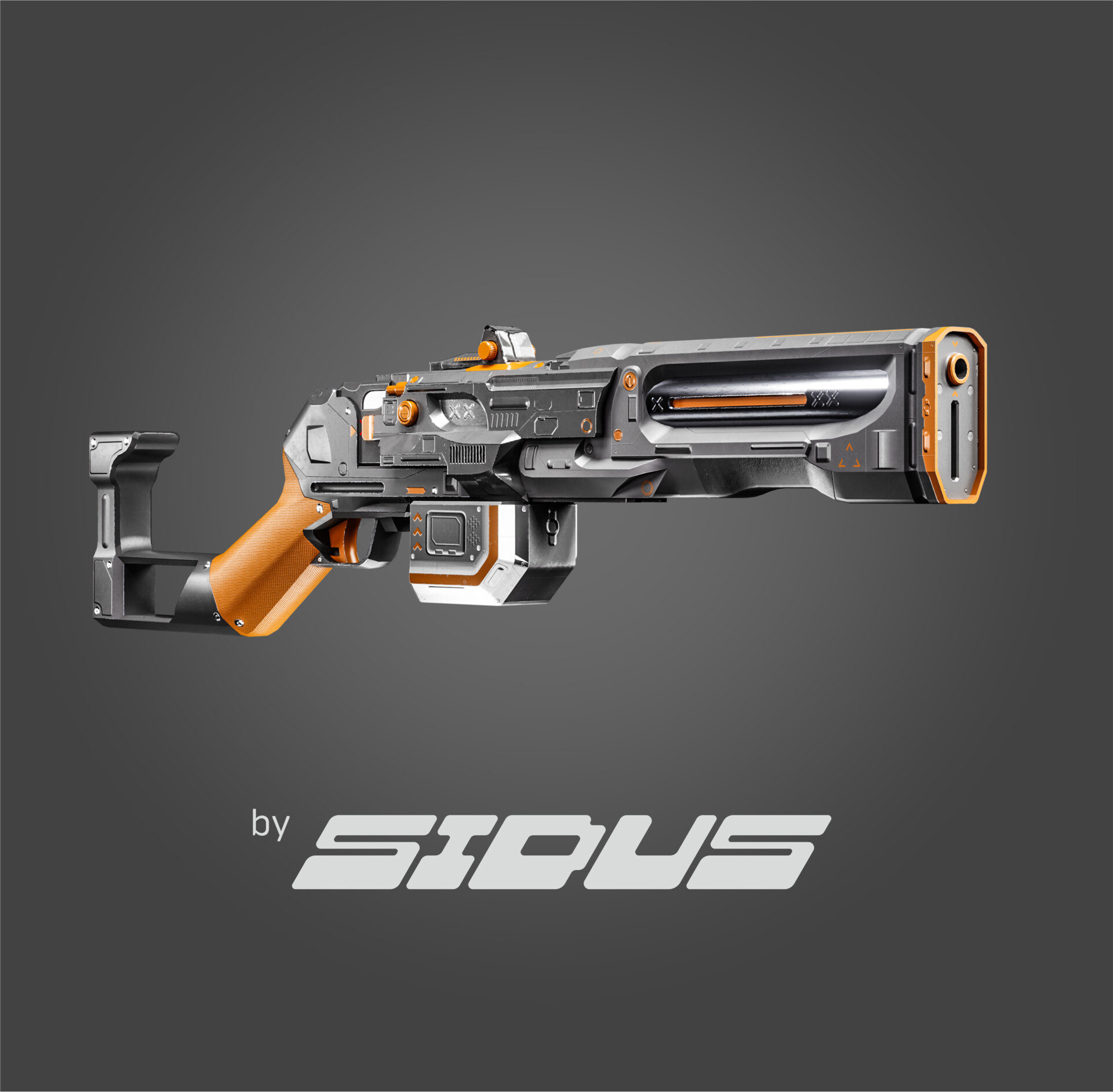 ArtStation - Weapon concept - made for sidus