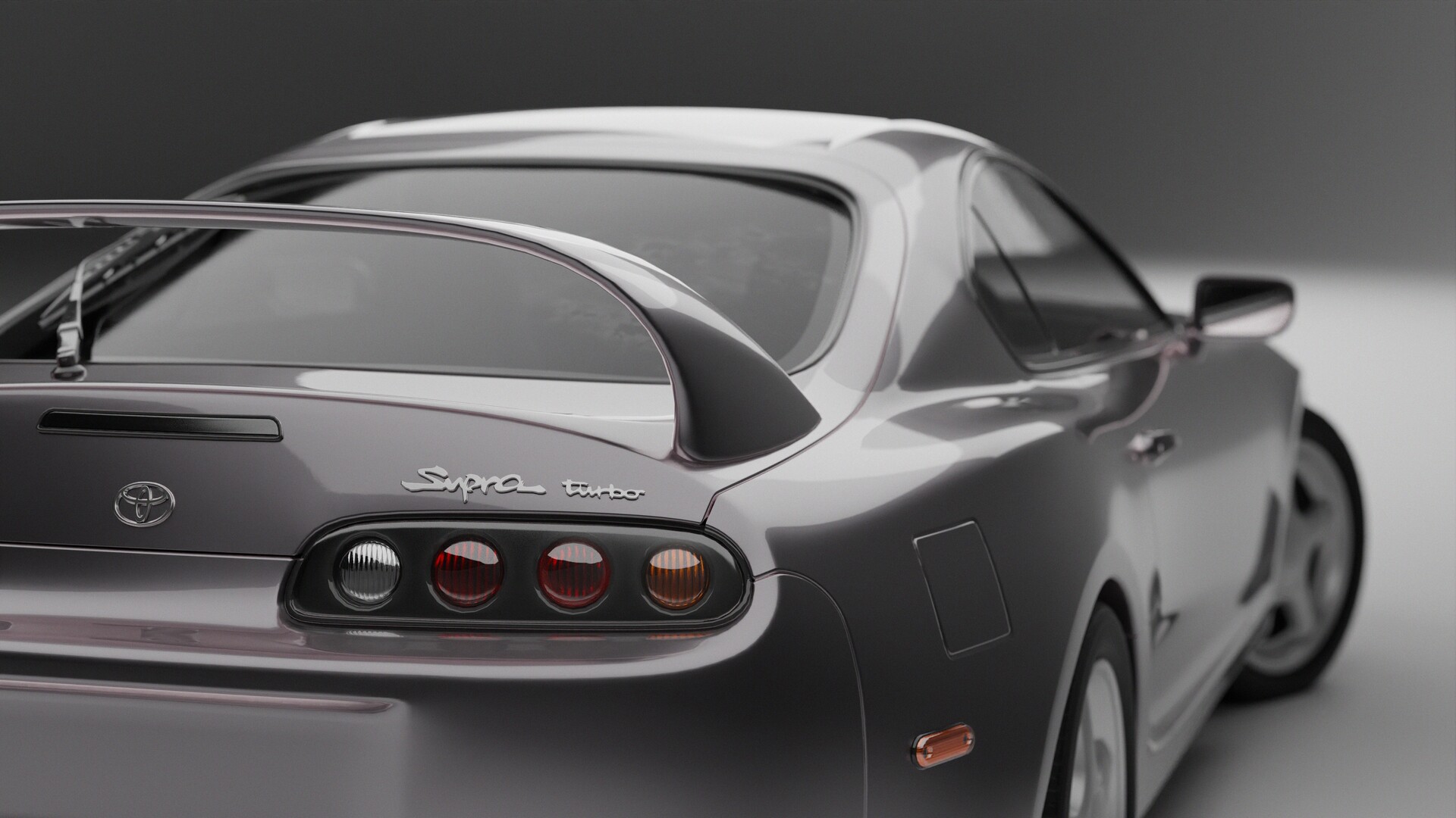 ArtStation - Toyota Supra - Quick Renders