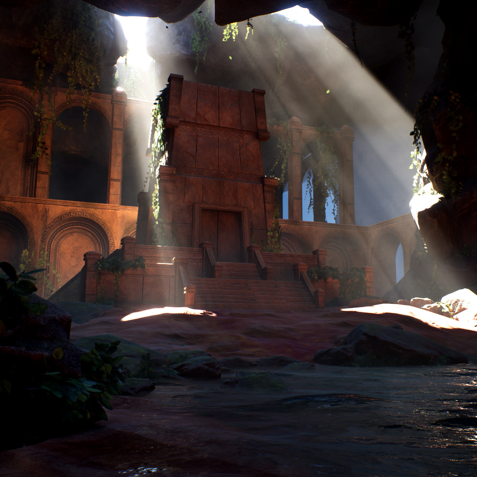 ArtStation - Lost Temple - UE5 Environment