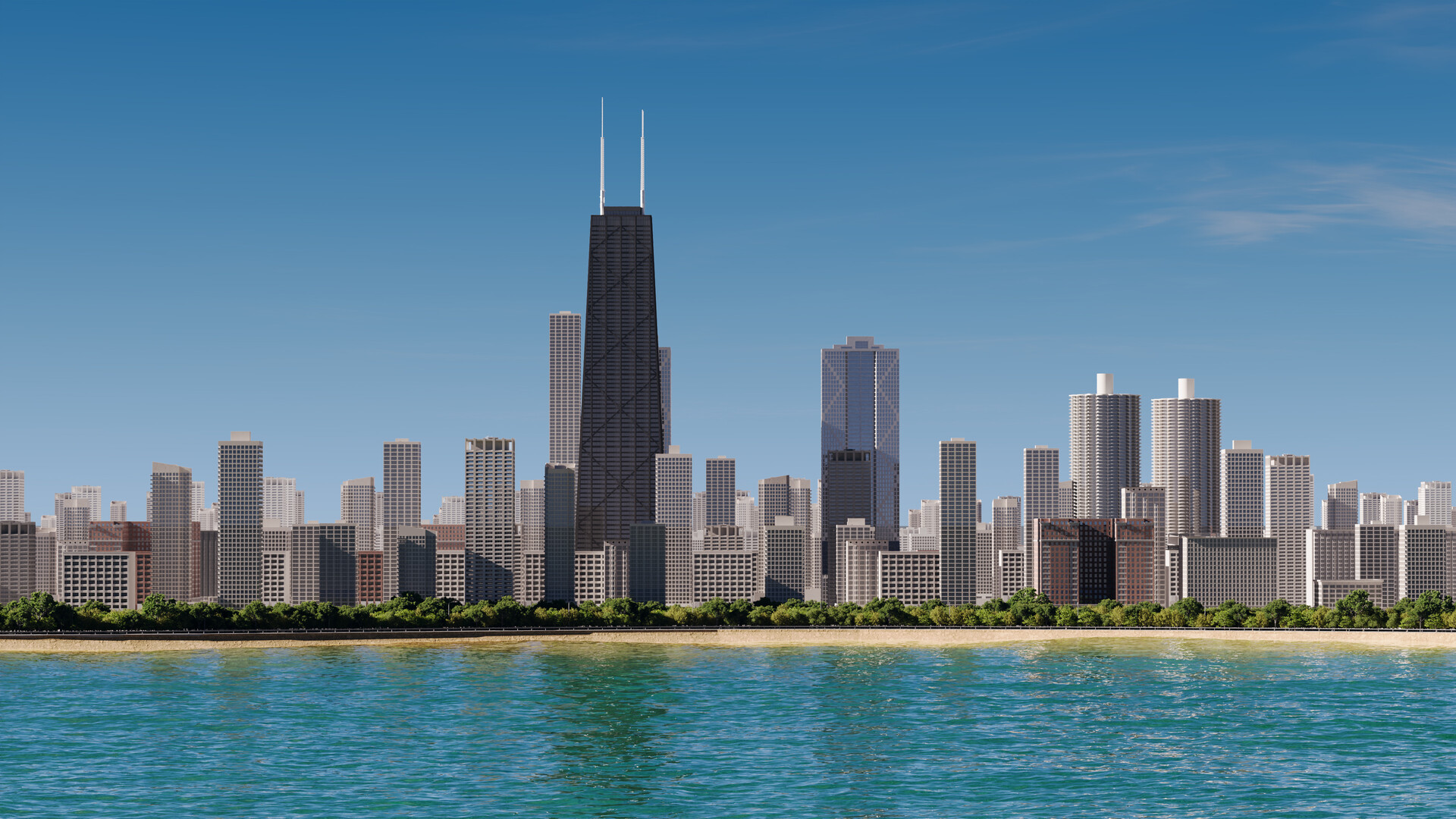 ArtStation - Chicago Urban Kitbash