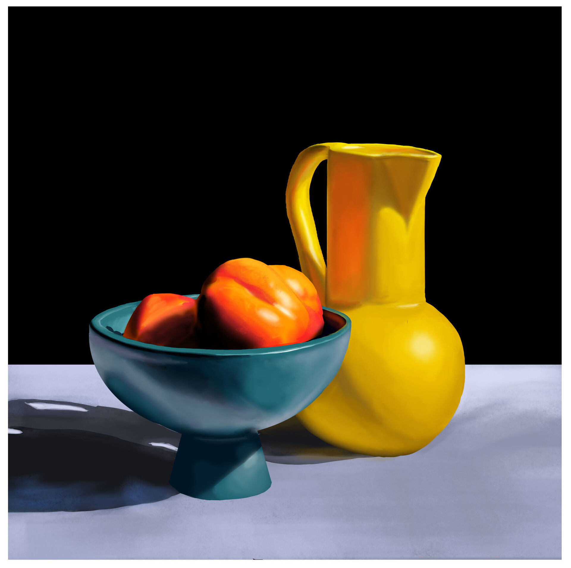 Wesley Kenton - Swatches - Digital Painting - Coursework