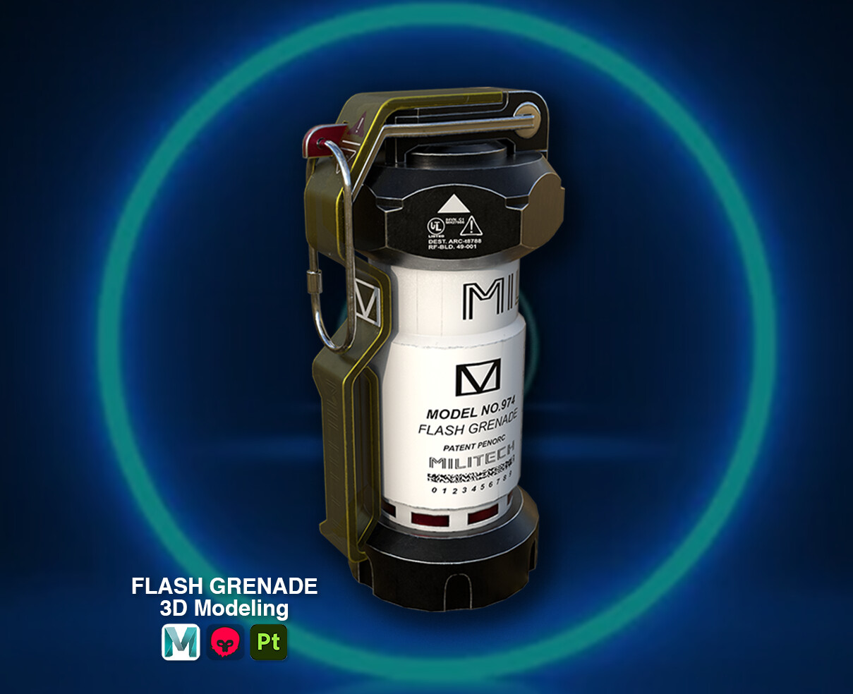 ArtStation - Flash Grenade