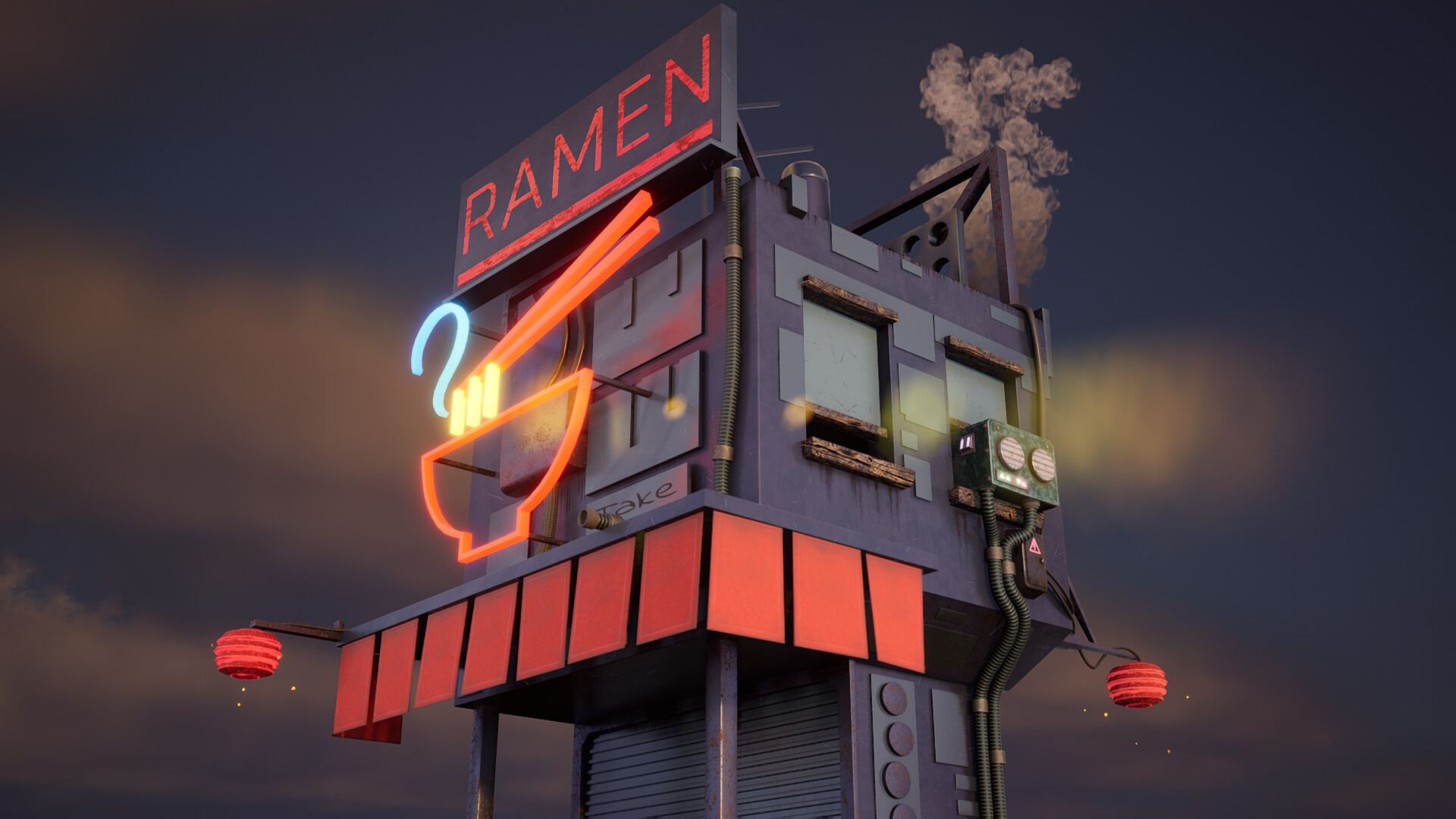 ArtStation - Space Ramen