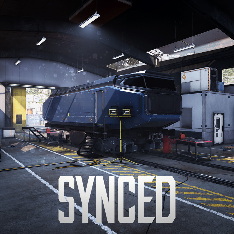 ArtStation - SYNCED - Trainyard