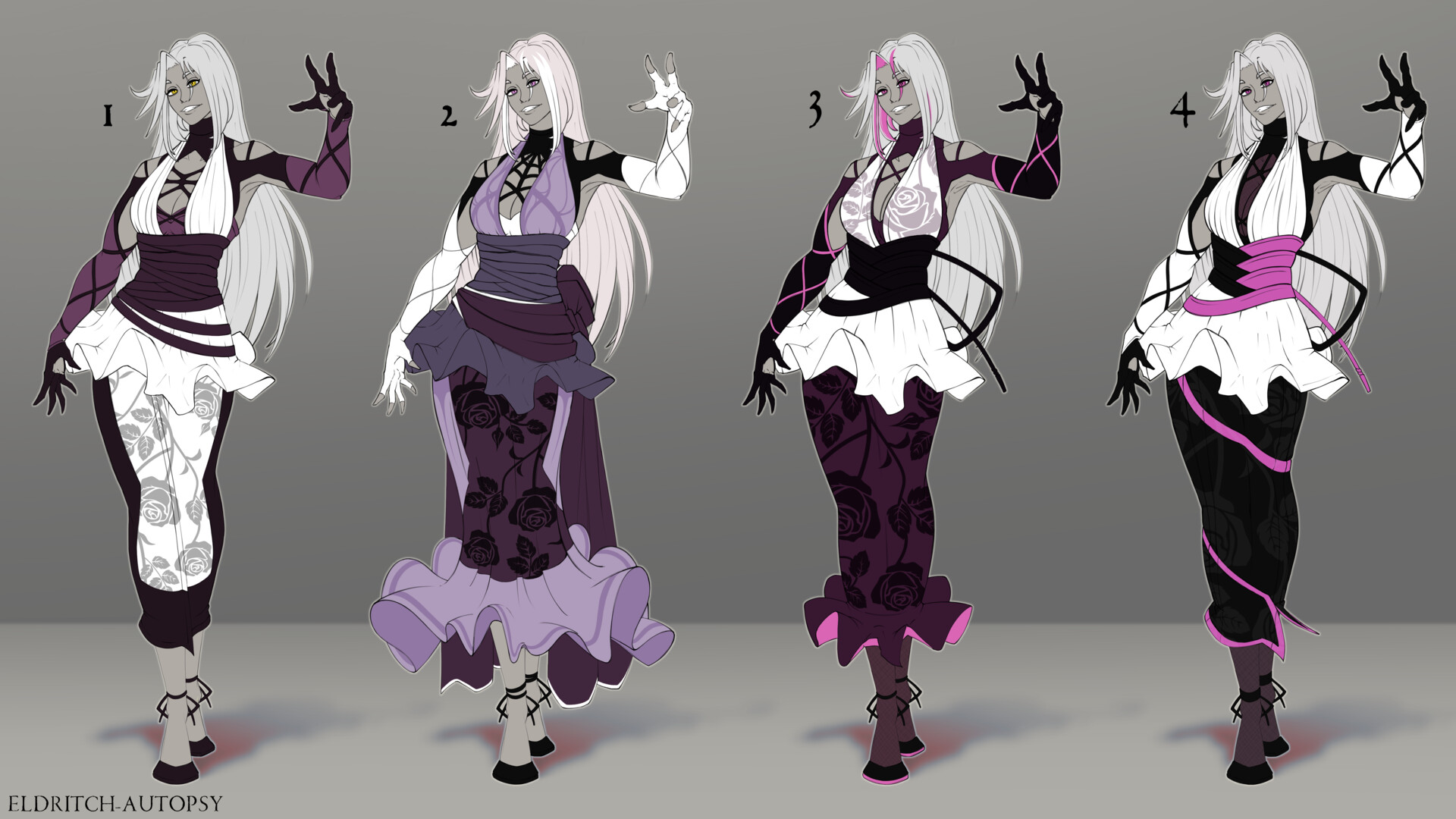 ArtStation - Character Ideation Sheet: Adel