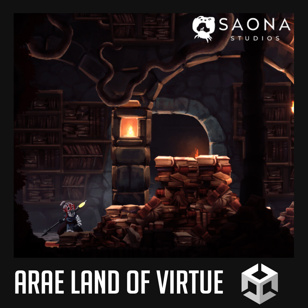 ArtStation - Arae Land Of Virtue - Library Scene - VFX / Shaders / Lighting