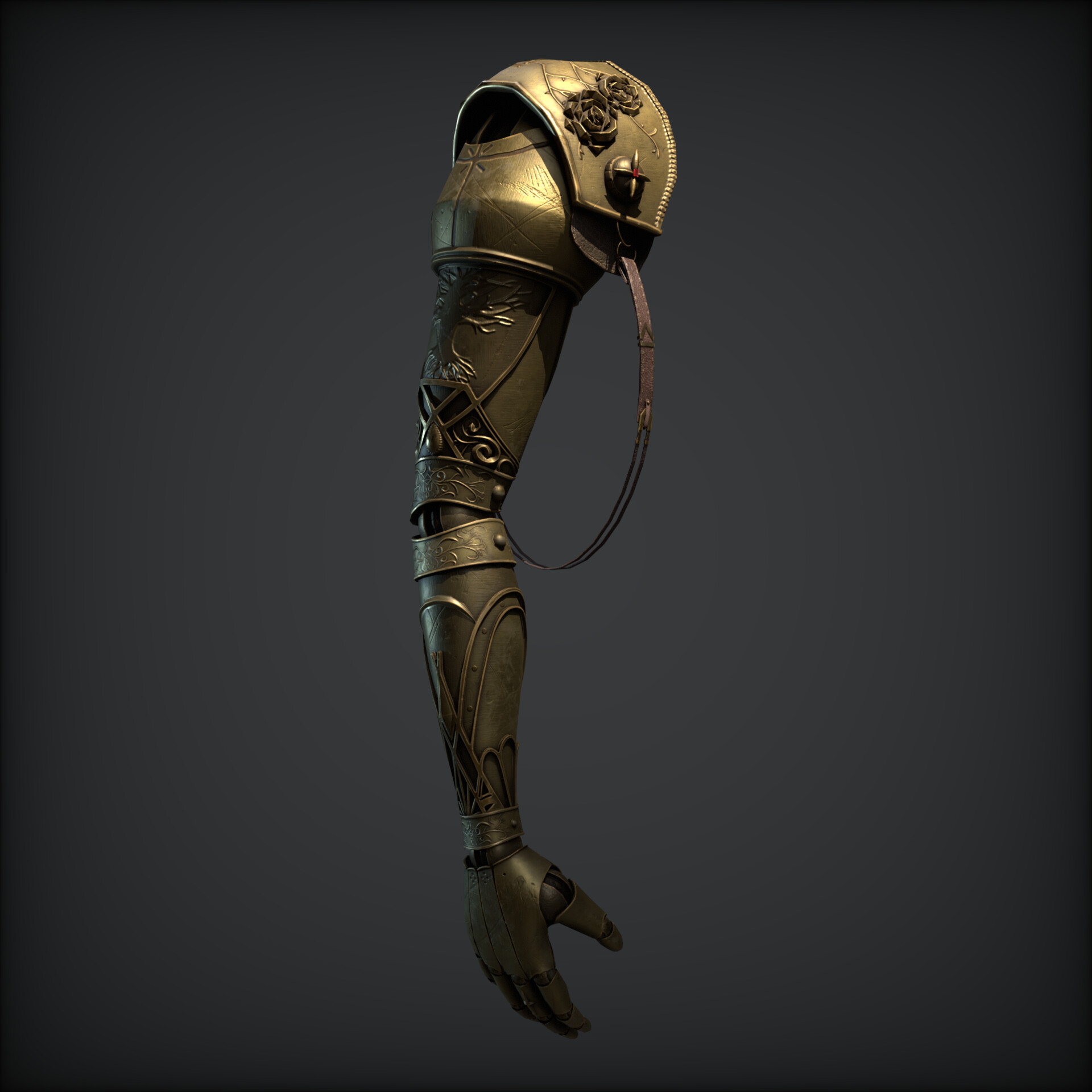 ArtStation - Witch's Gold Prosthesis