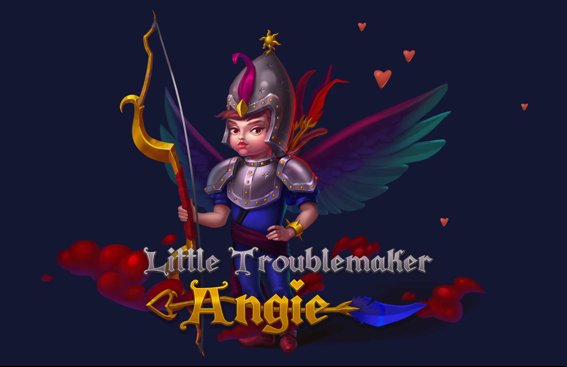 ArtStation - ANGIE, Little Troublemaker