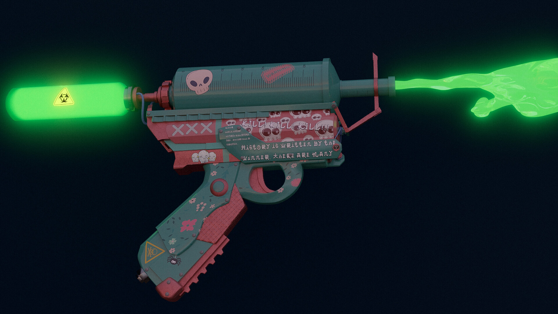 ArtStation - Toxin Gun