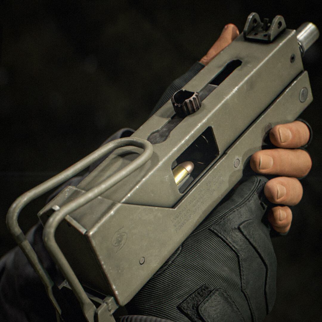 ArtStation - SMG MAC-10 Animation