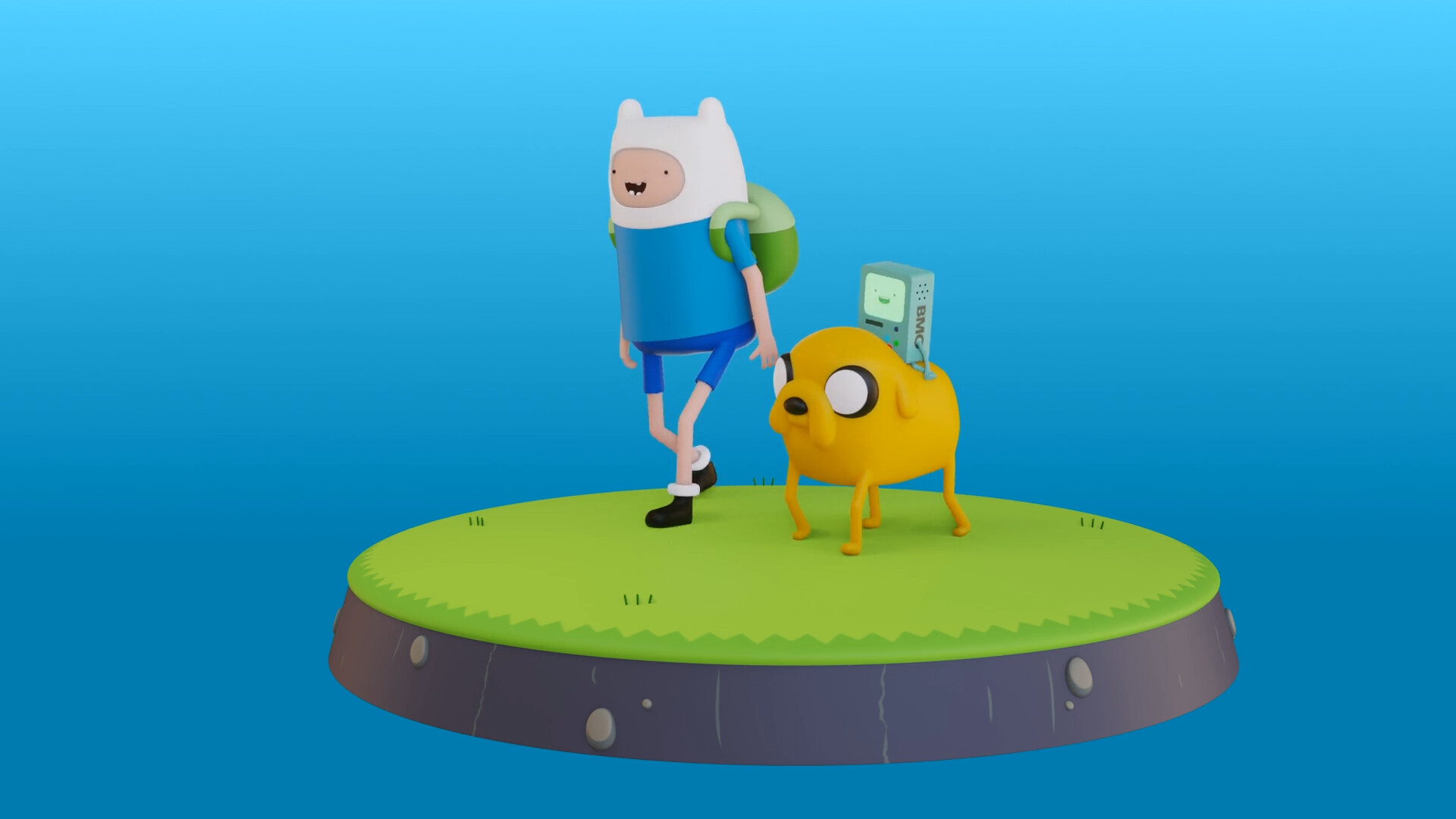 ArtStation - 3D Adventure Time Fan Art (Animated)