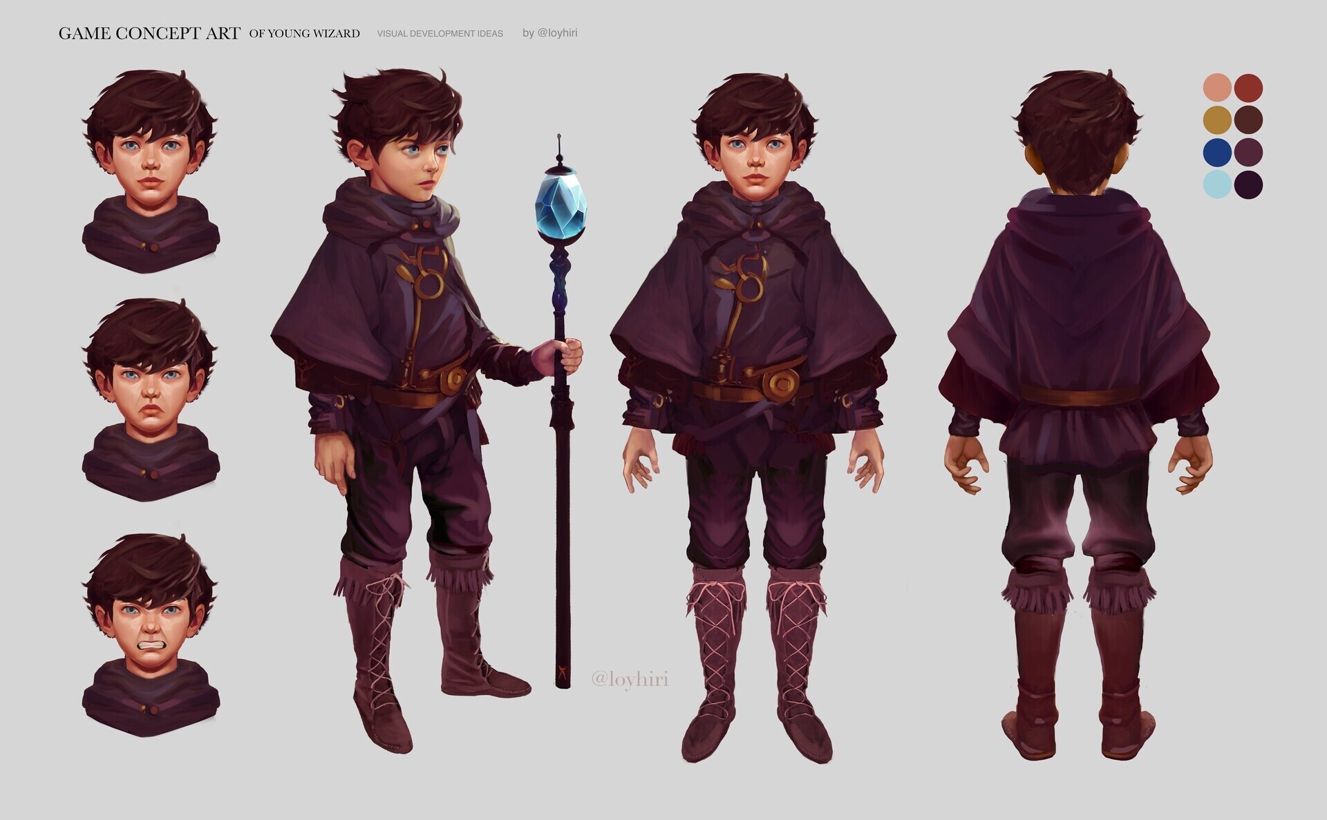 ArtStation - Wizard- concept art