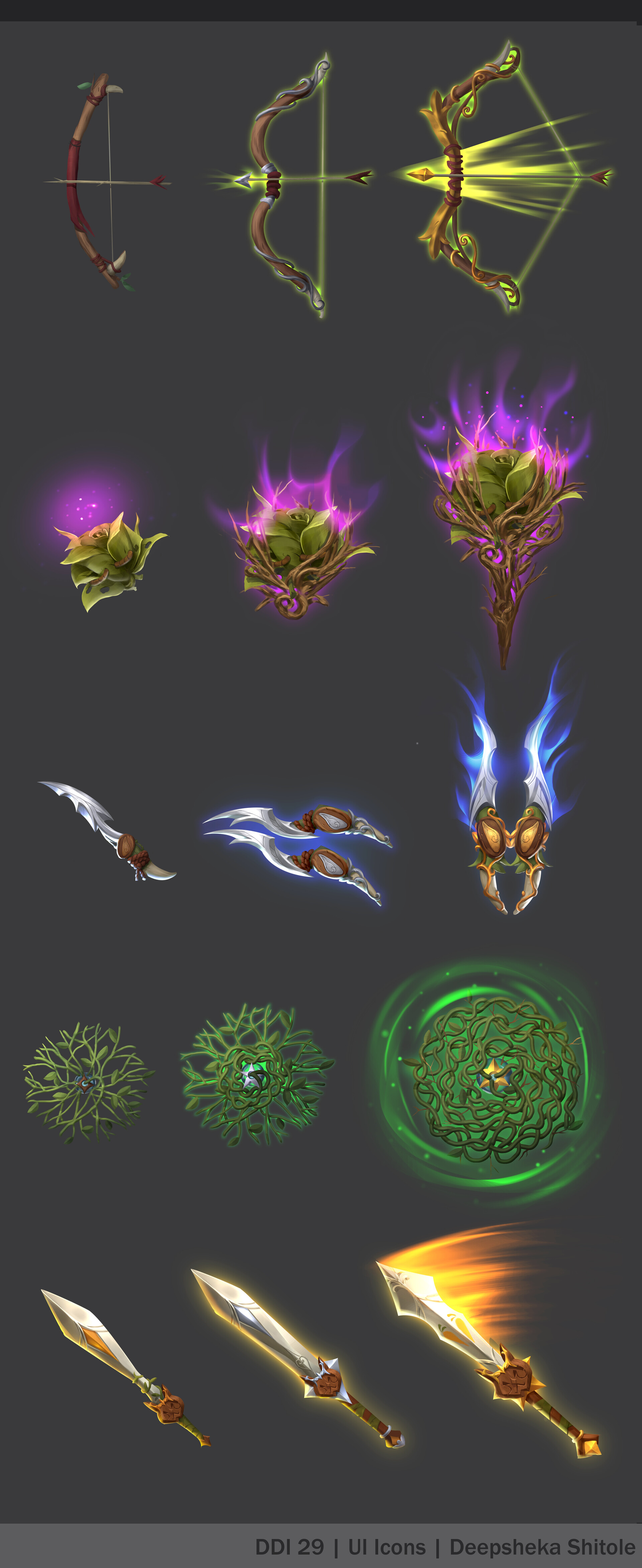 ArtStation - Progressive Game Icons