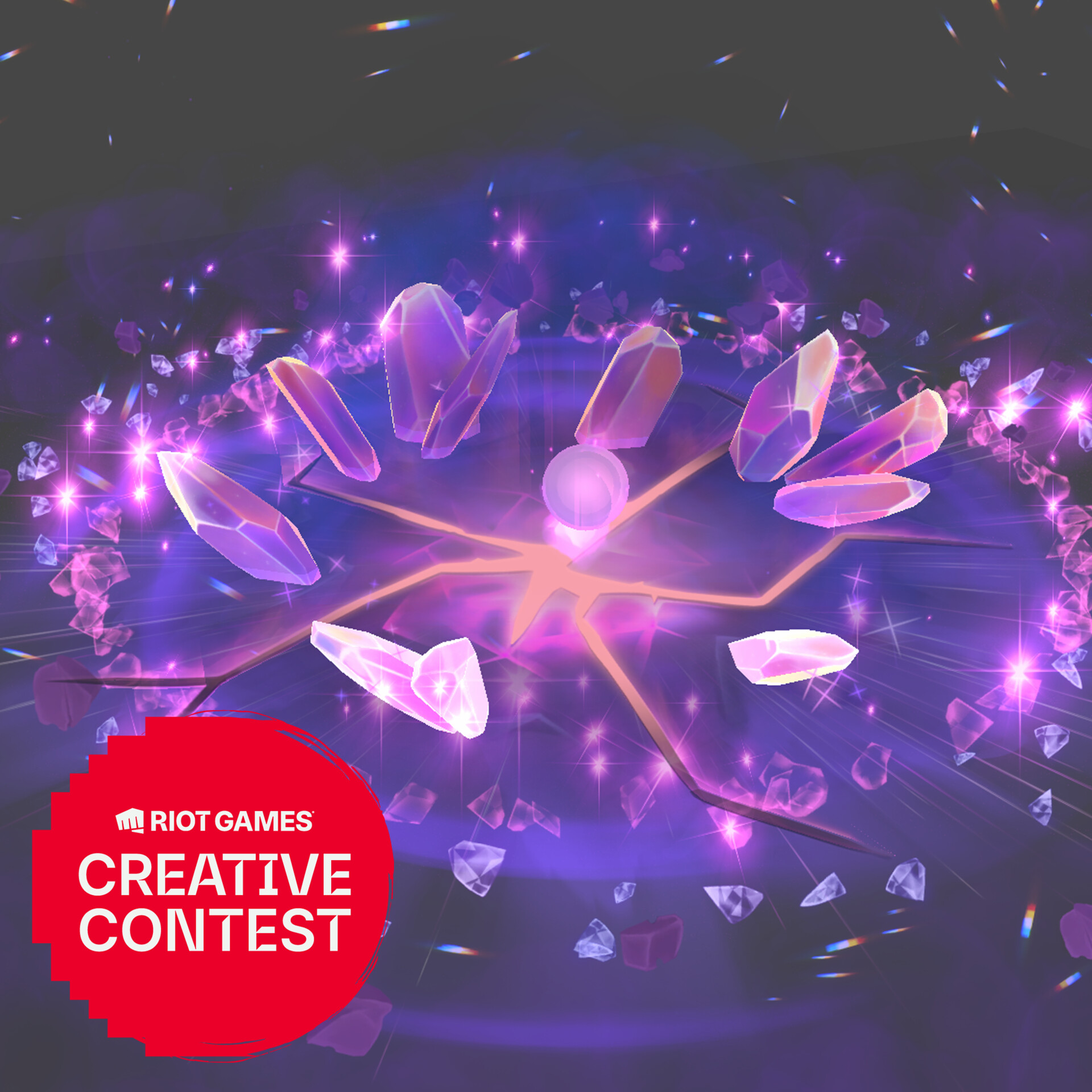 ArtStation - Riot Games VFX Contest 2023 - Crystalis Motus