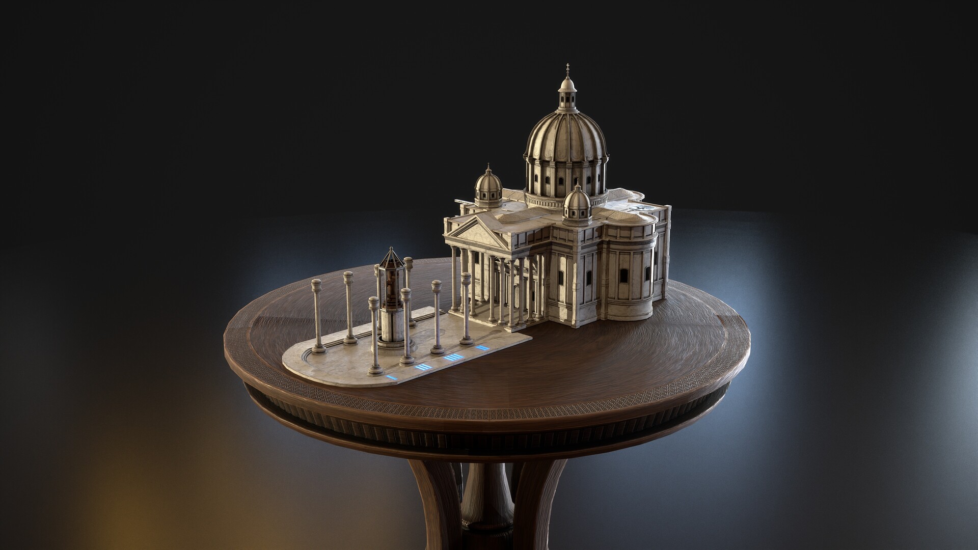 ArtStation - Basilica Model - The House of Da Vinci 3 - Chapter IV