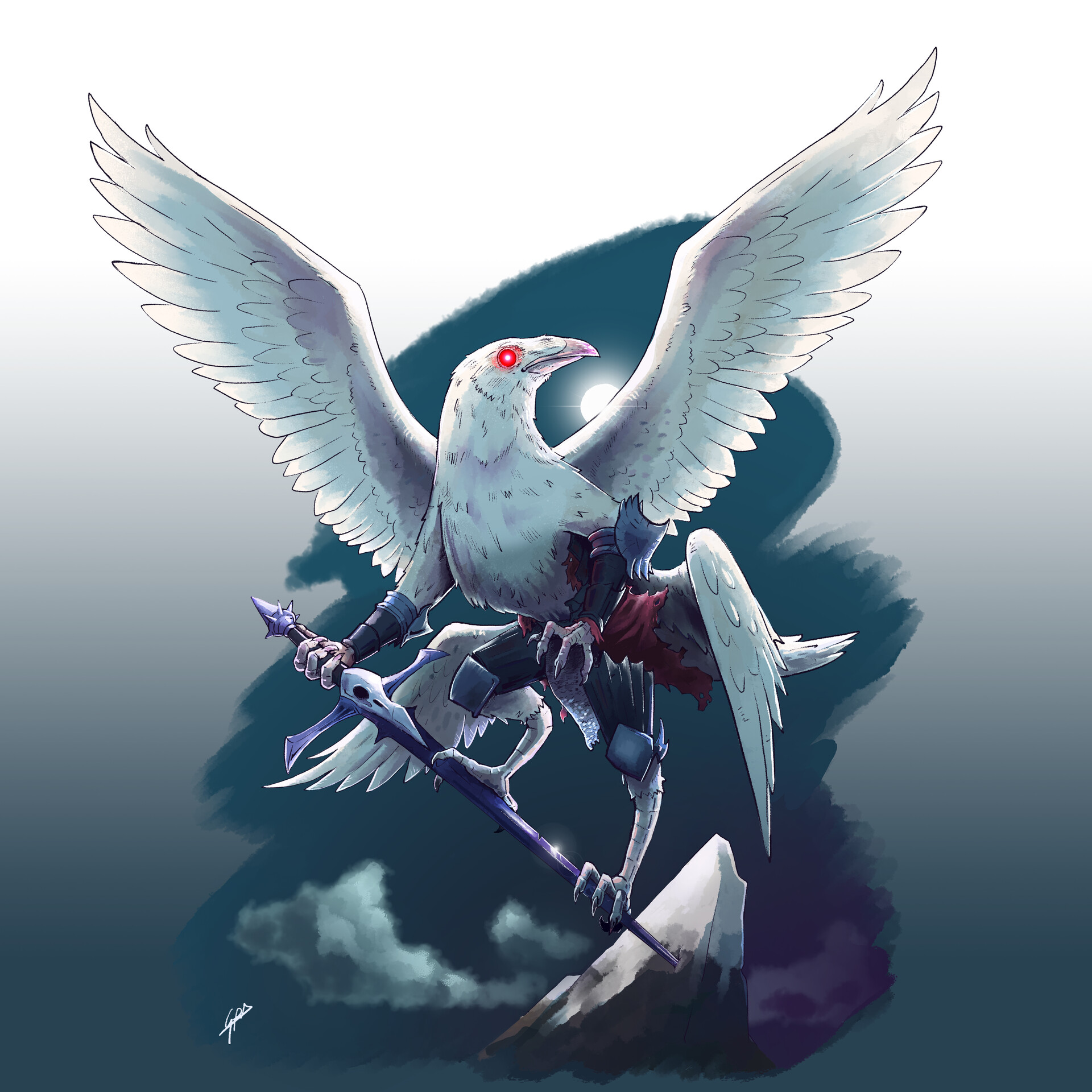 ArtStation - The Crow Knight