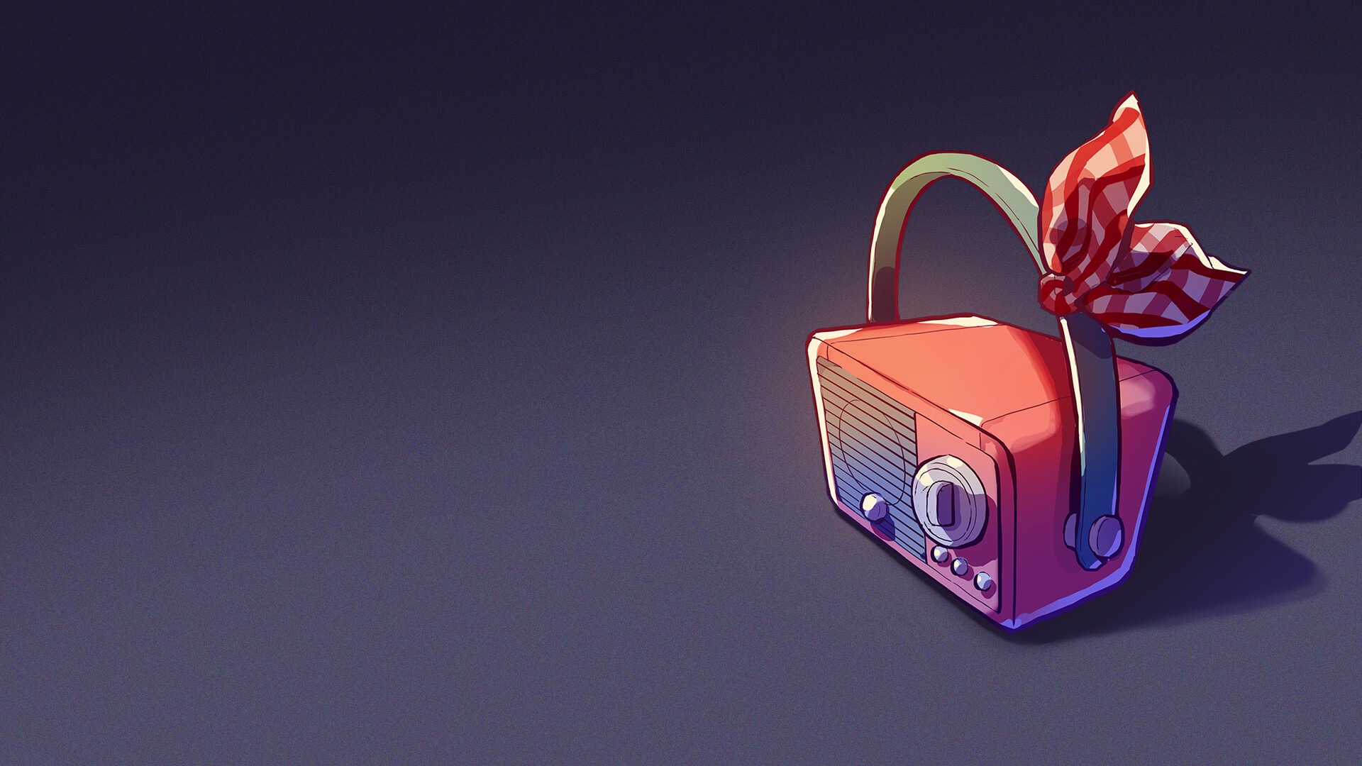 ArtStation - Retro Radio