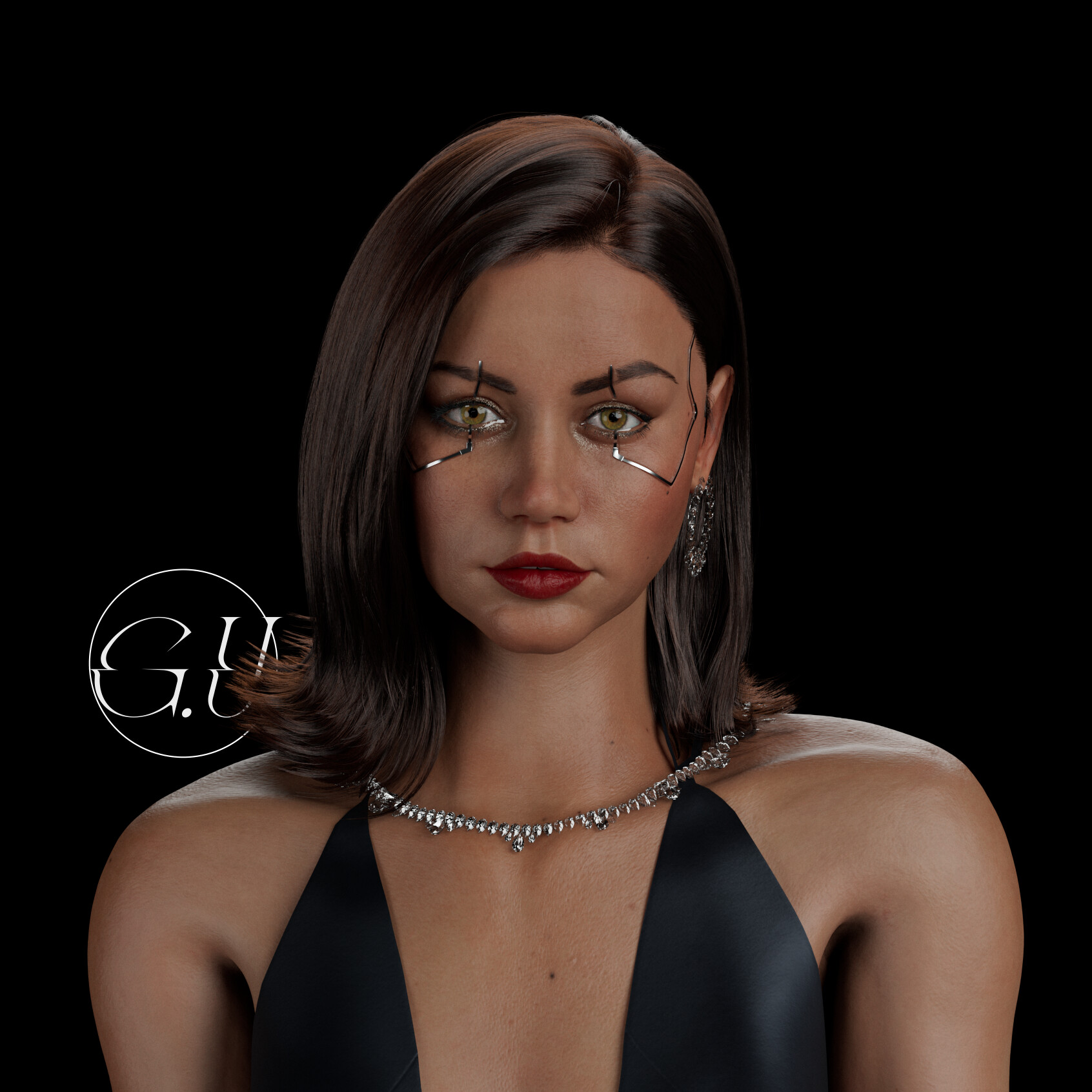 ArtStation - Paloma: 007 No time to Die, cyberpunk 2077 ver.