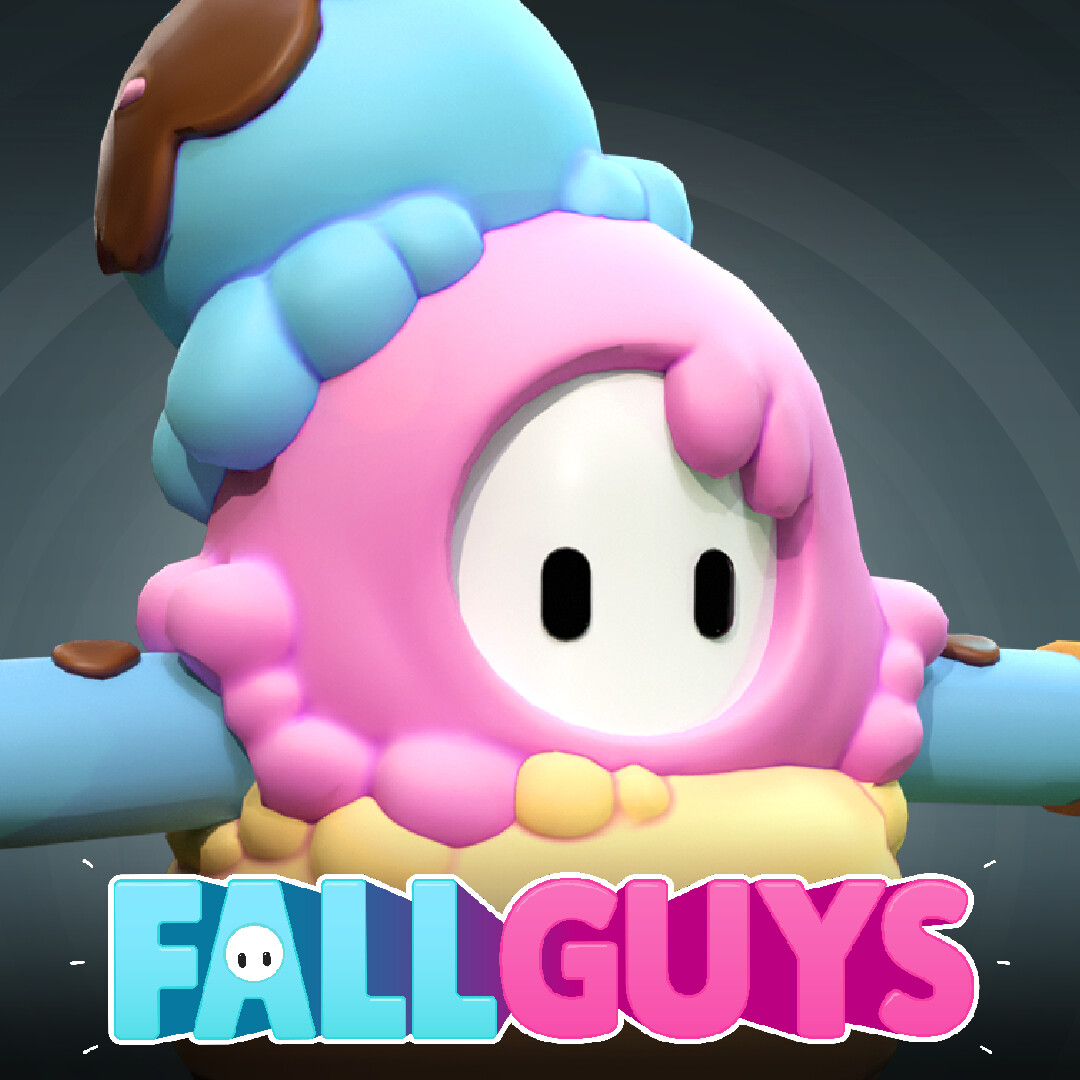 ArtStation - Fall Guys - Soft Serve Sundae