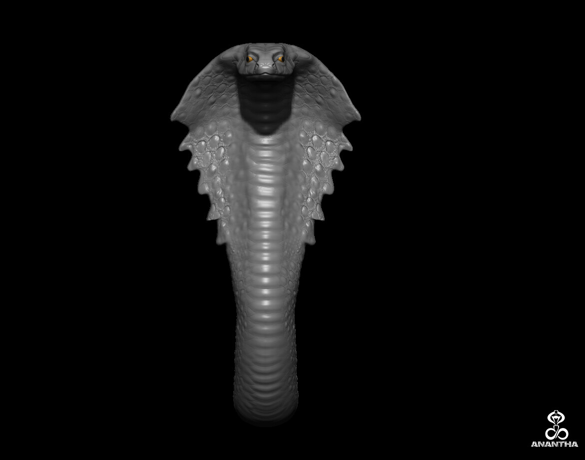 ArtStation - Stylized cobra