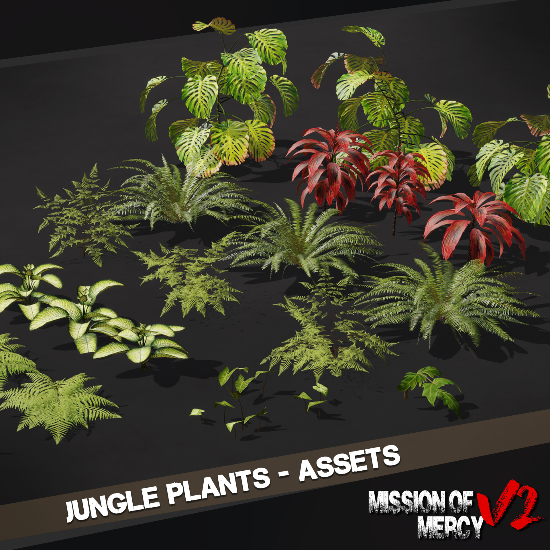 Jordan D Waka - Mission Of Mercy V2 - Jungle Plants