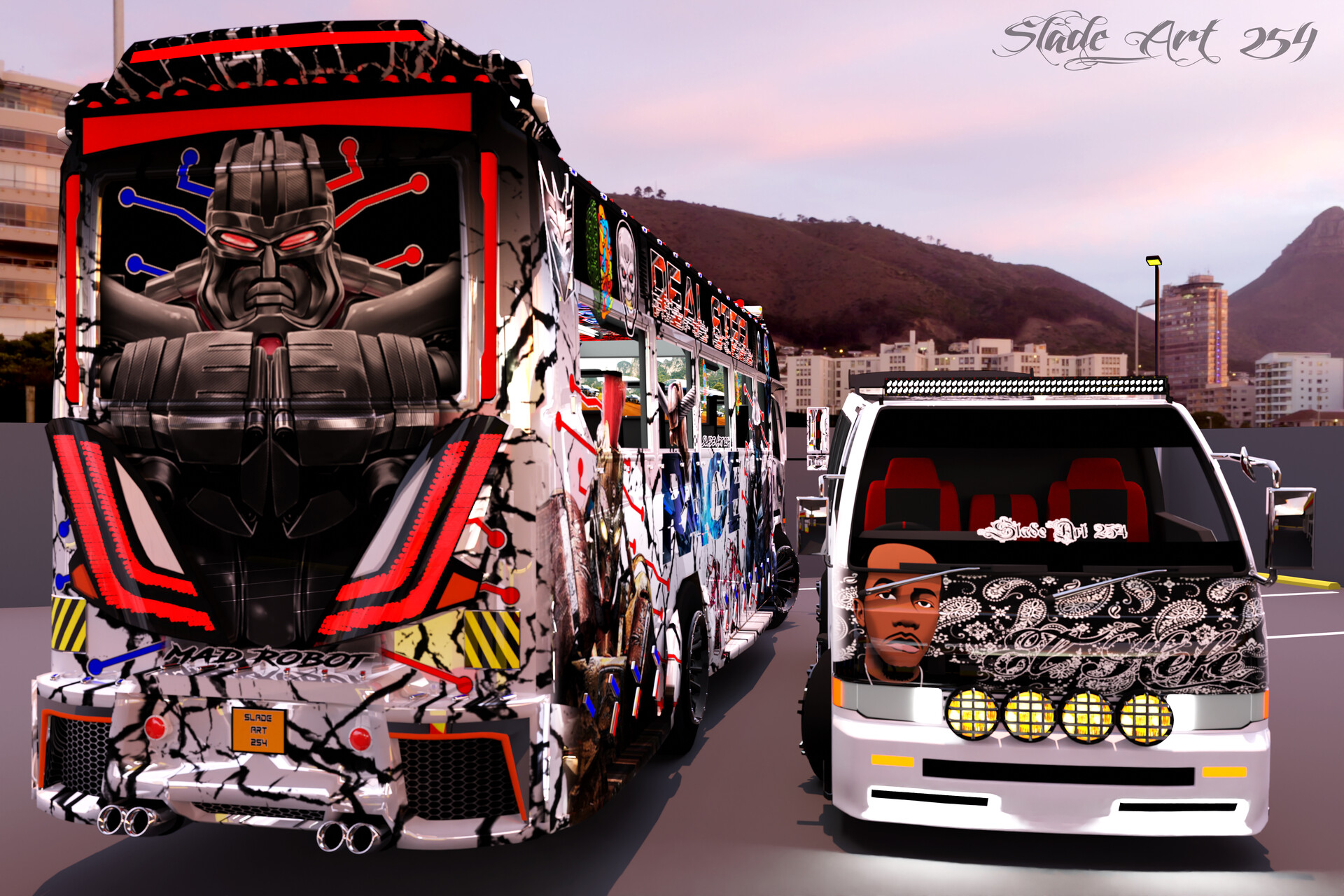 ArtStation - 3D Matatu Models