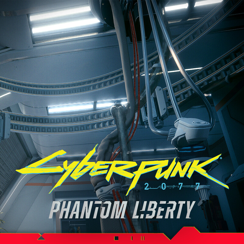 ArtStation - Cyberpunk 2077: Phantom Liberty - FIA hospital IV tubing