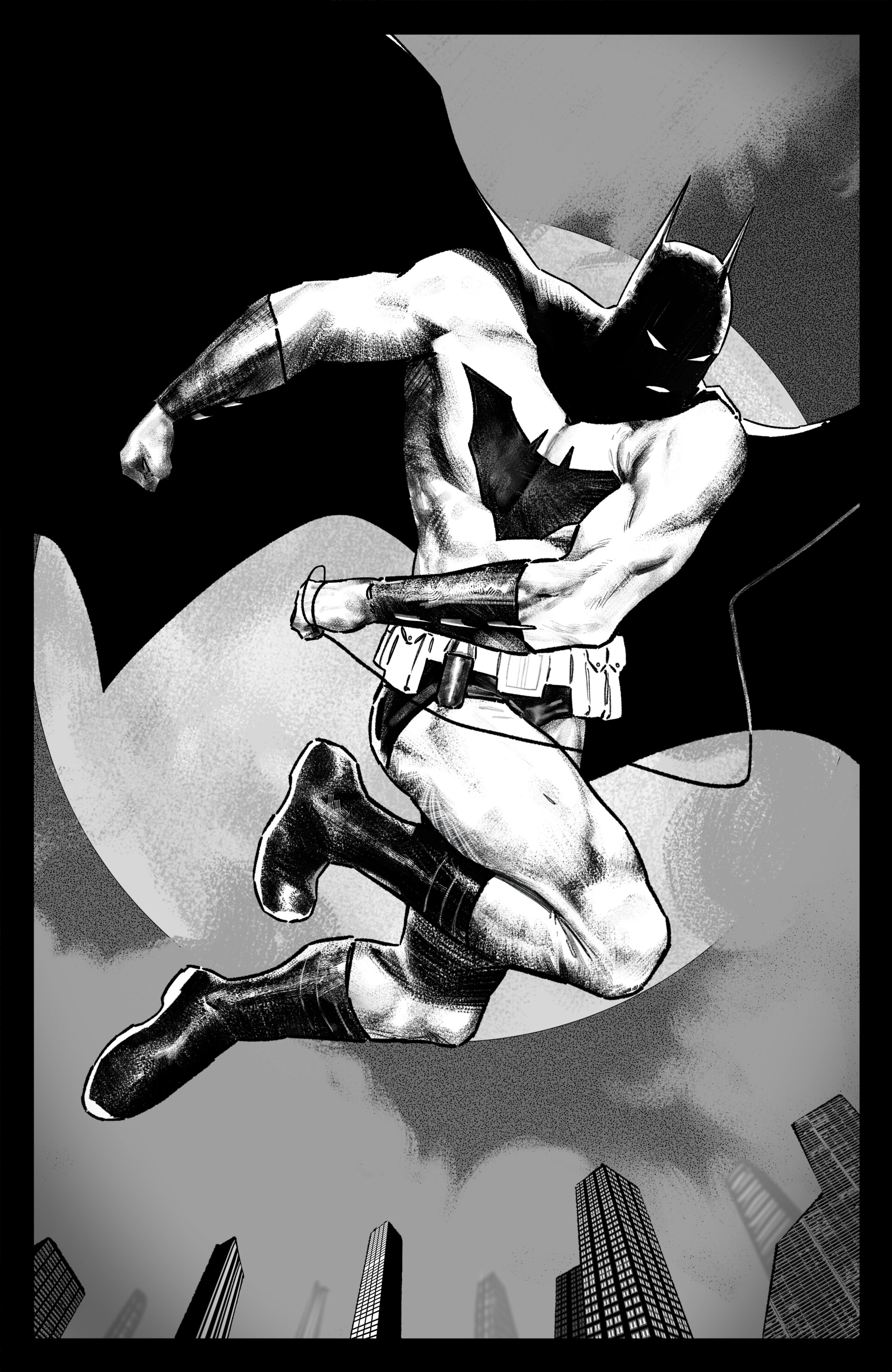 ArtStation - Batman:Confidential #1 Practice Pages