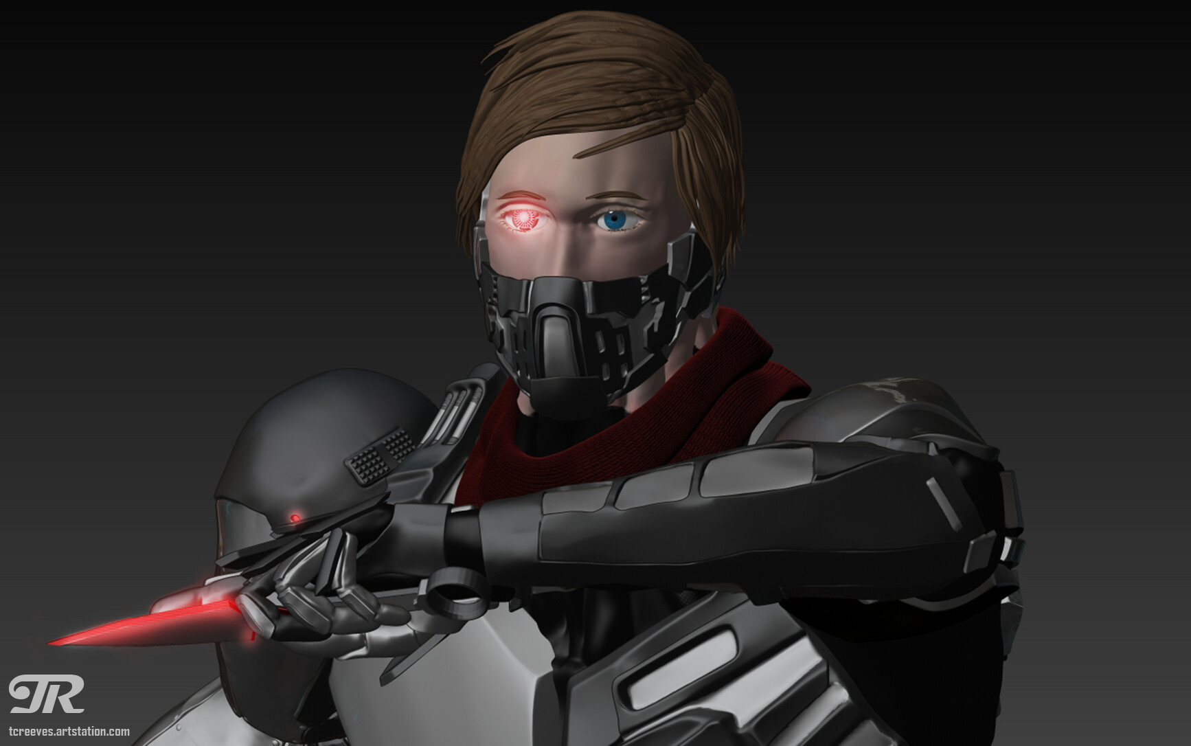 ArtStation - Cyborg Ninja