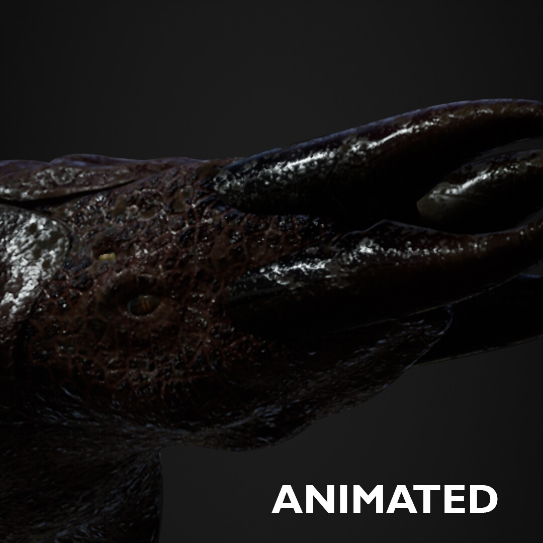 ArtStation - Deep Sea Predator - Animated