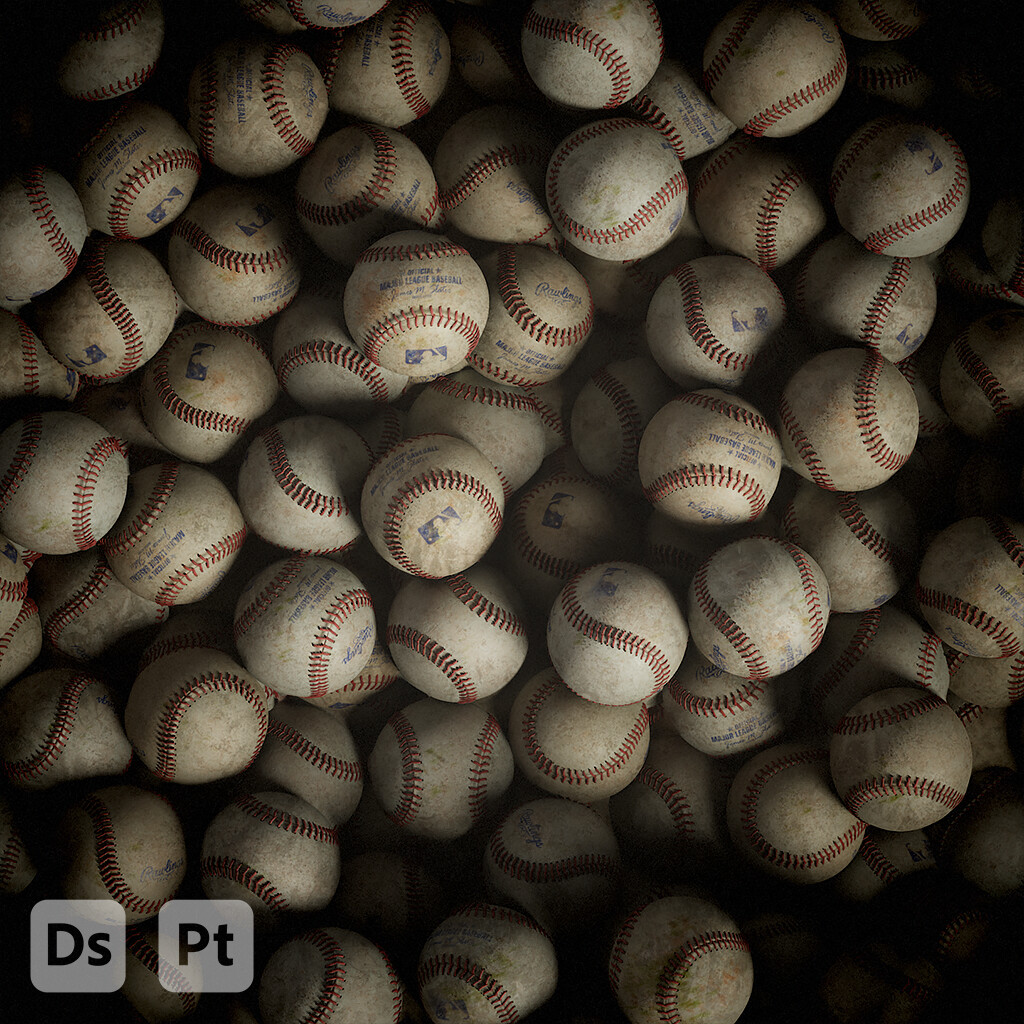 ArtStation - Baseballs - Substance Designer / Painter