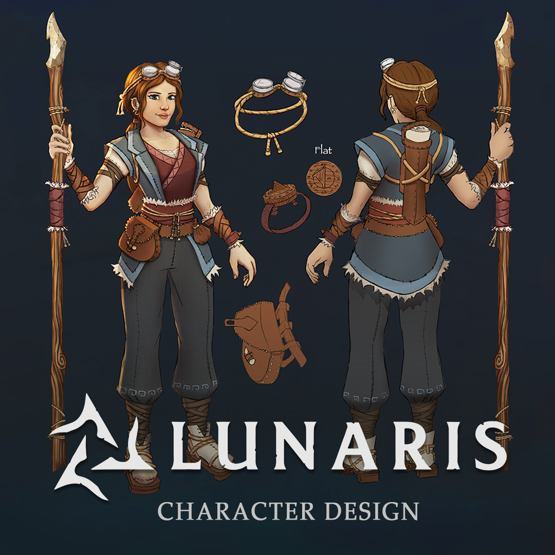 ArtStation - Lunaris - Emily Character Design