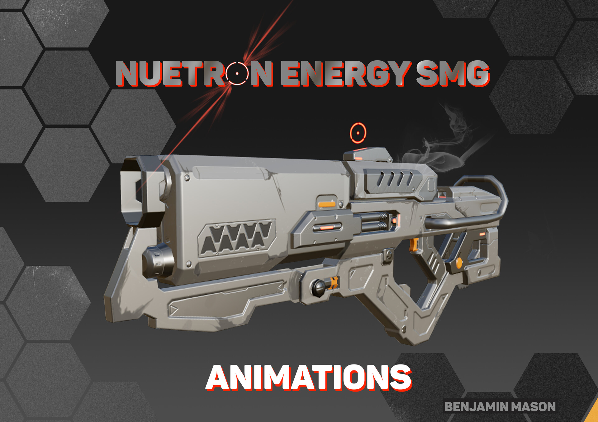 ArtStation - Neutron Energy SMG animations